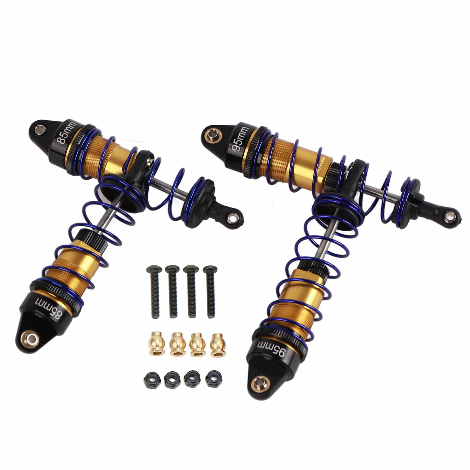 2024 RC Shock Absorber Front Rear Aluminum Alloy Upgrade Parts RC ...