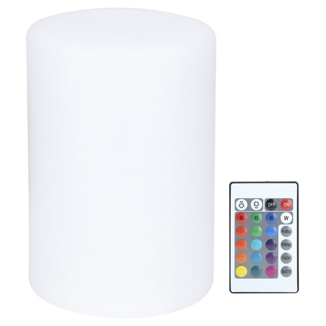 2024 RGB Cylindrical Lamp LED 16-Color Remote Control Night Light for ...