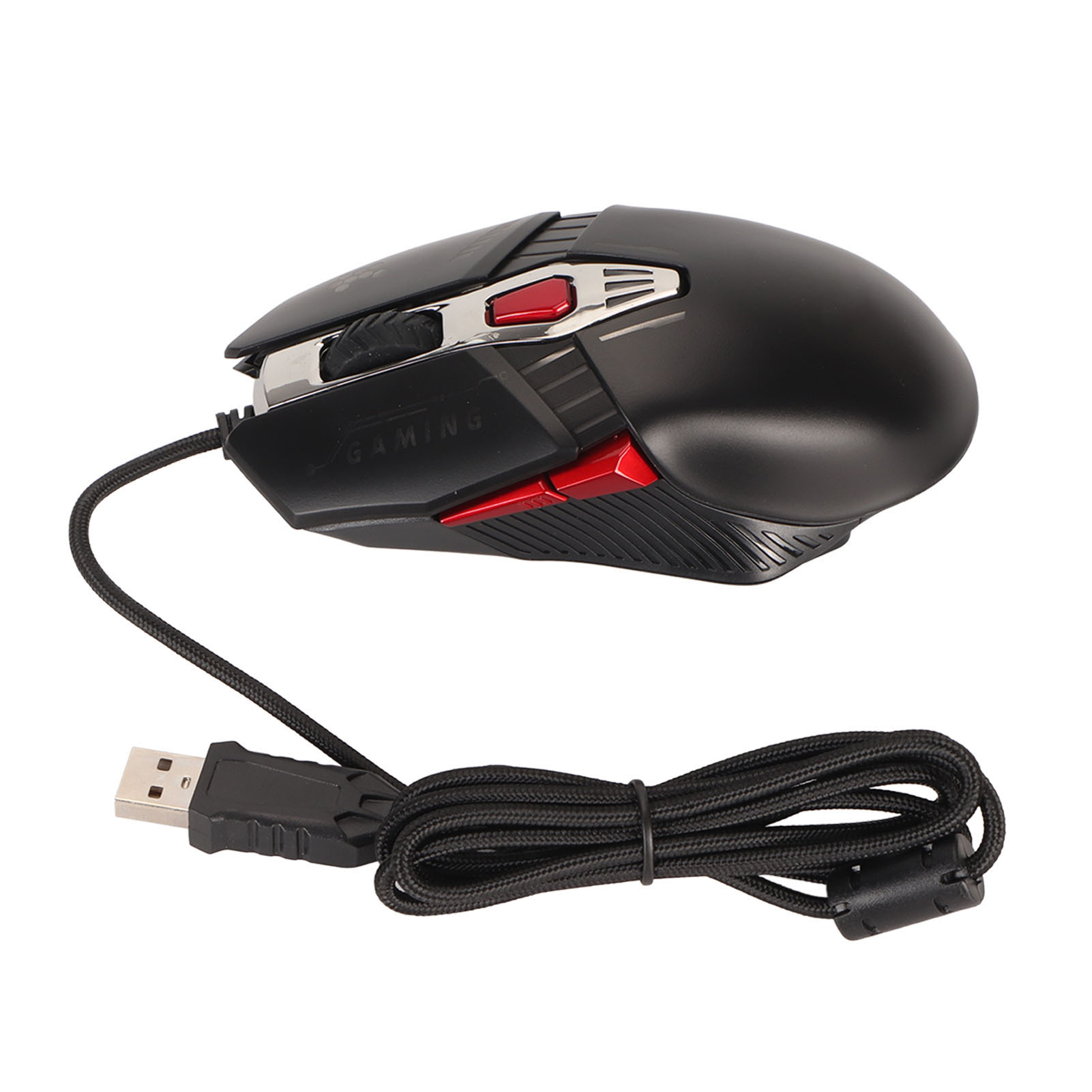 2024 RGB Gaming Mouse Wired Silent 7200 DPI Optical Gamer Mice with ...