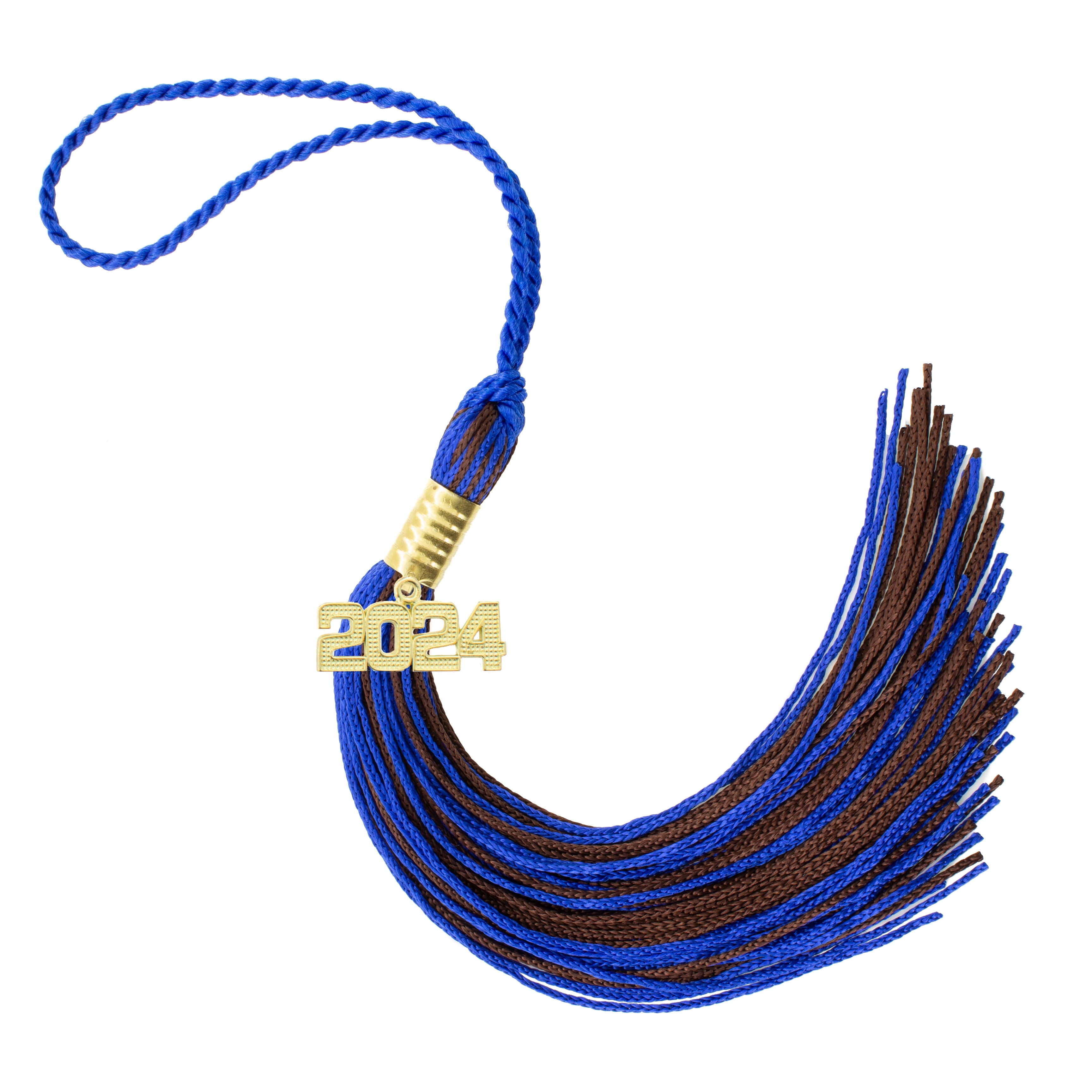2024 ROYAL / BROWN GRADUATION TASSEL - EVERY SCHOOL COLOR AVAILABLE ...