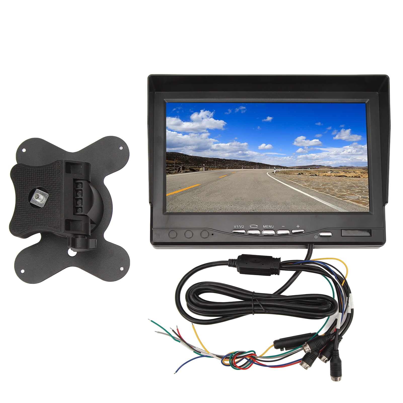 2024 RV 7in Rear View Monitor Kit IPS Screen 16:9 PAL NTSC Systems ...