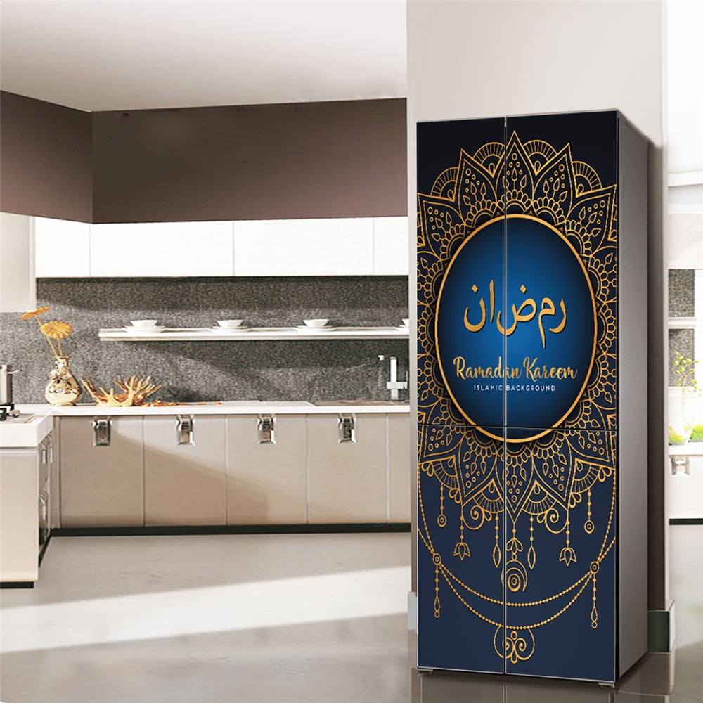 2024 Ramadan ration Fridge Sticker Eid Mubarak r For Kitchen Home ...
