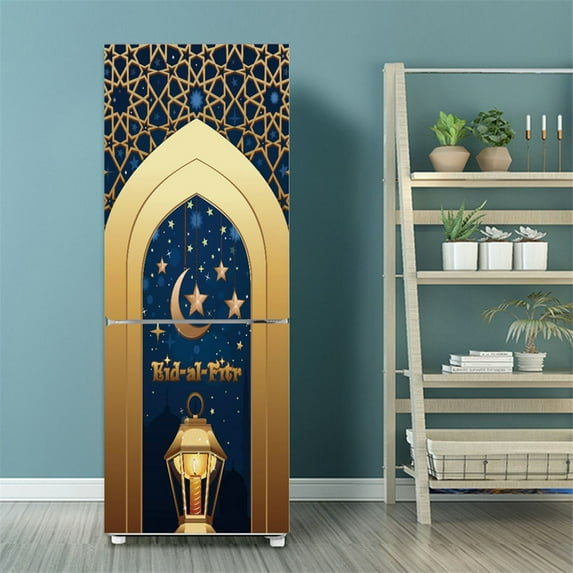 2024 Ramadan ration Fridge Sticker Eid Mubarak r For Kitchen Home ...