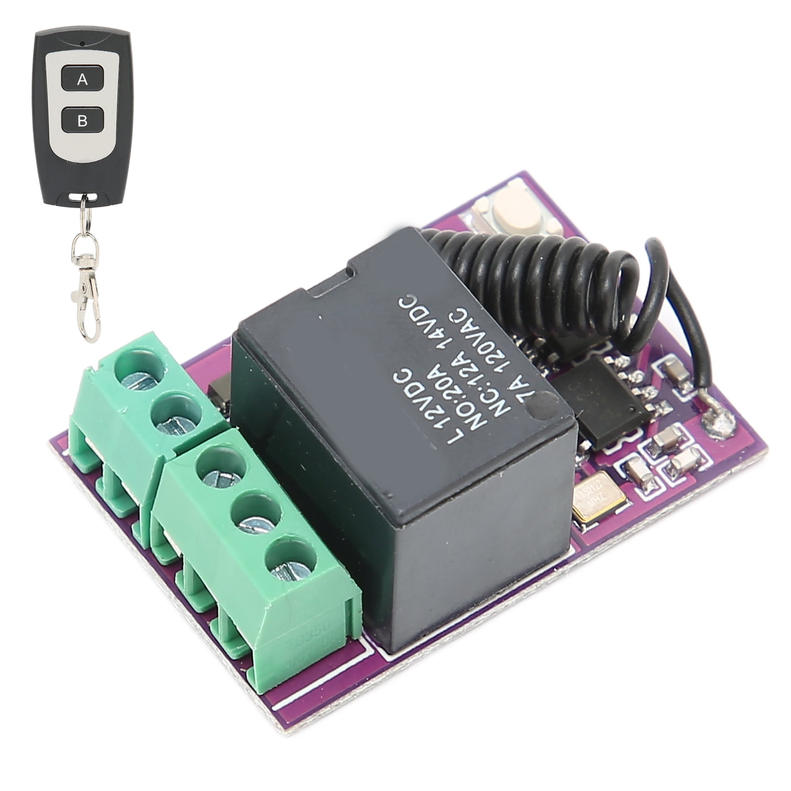 2024 Remote Control Relay Switch 20A Mini Relay Wireless Switch for ...
