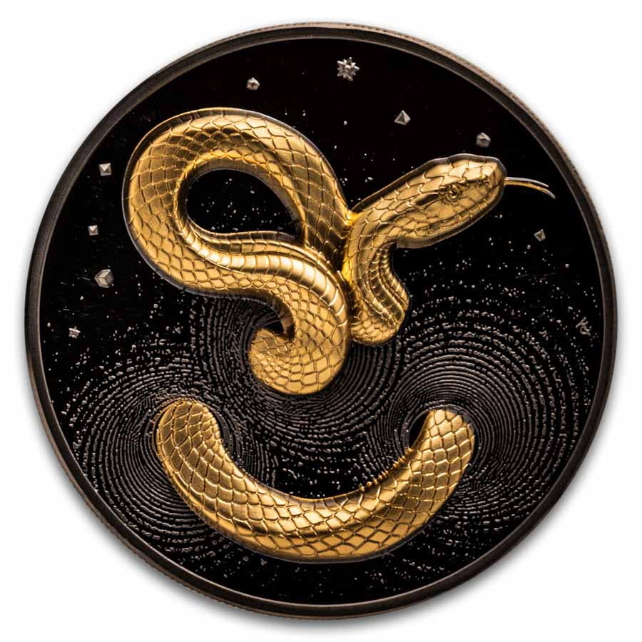 2024 Republic of Cameroon 1 oz Silver Herpeton: Snake - Walmart.com