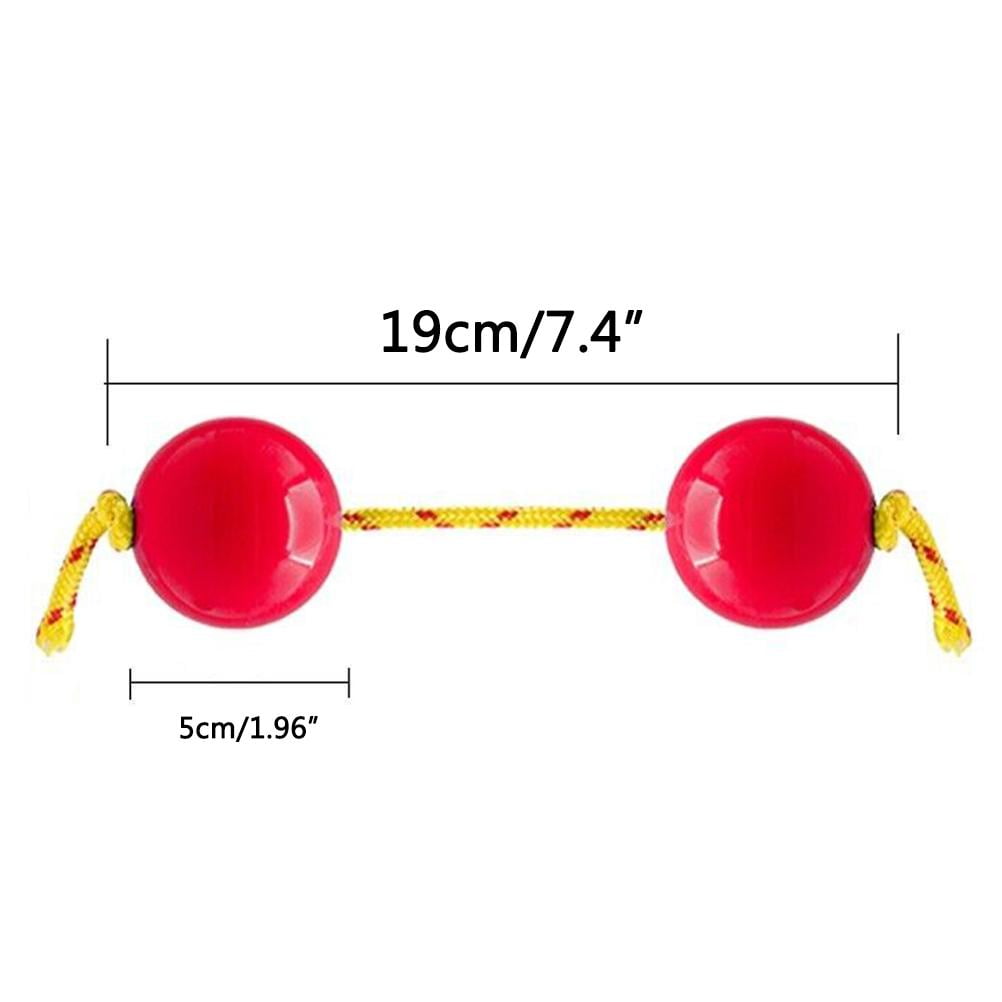 2024 Rhythmic Ball Hand Shaker Balls Music Egg Shaker Double Gourd ...