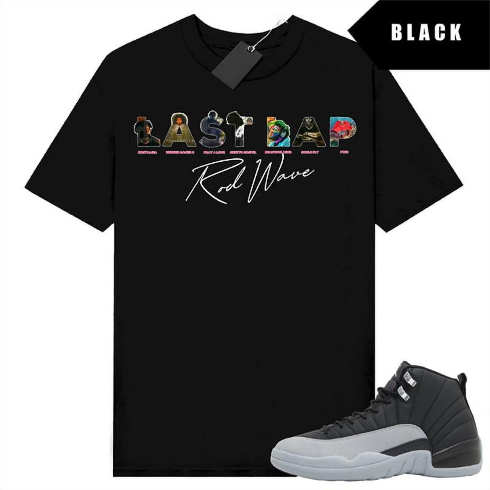 2024 Rod Wave Last Lap Bootleg . Perfect Fan Gift. Matches AJ 12 Wolf ...