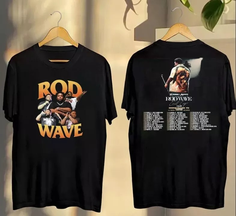 2024 Rod Wave Last Lap Tour Shirt T Shirt Tee Unisex, Color: White ...