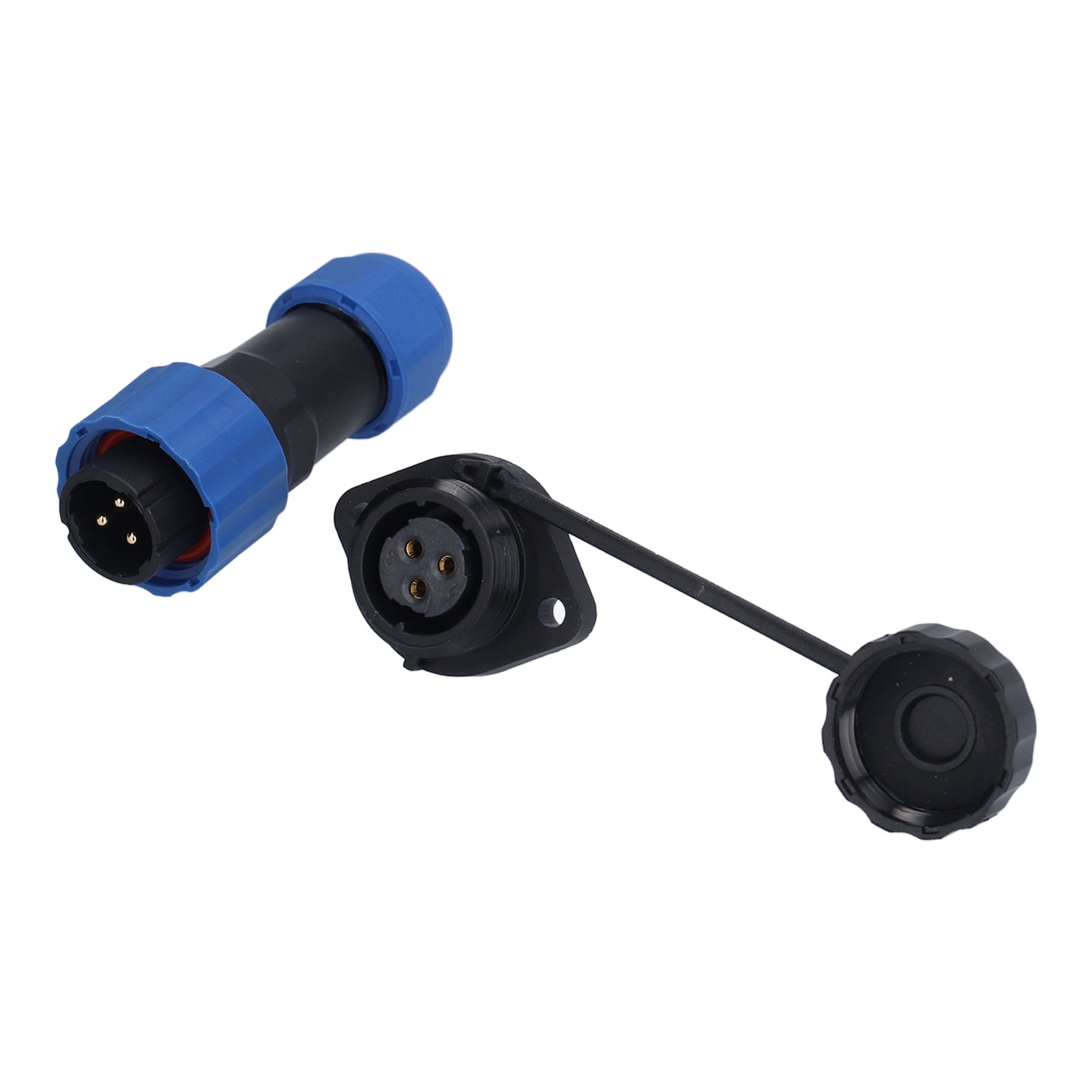 2024 SP16 Flange Waterproof Aviation Plug Socket IP68 Male and Female ...