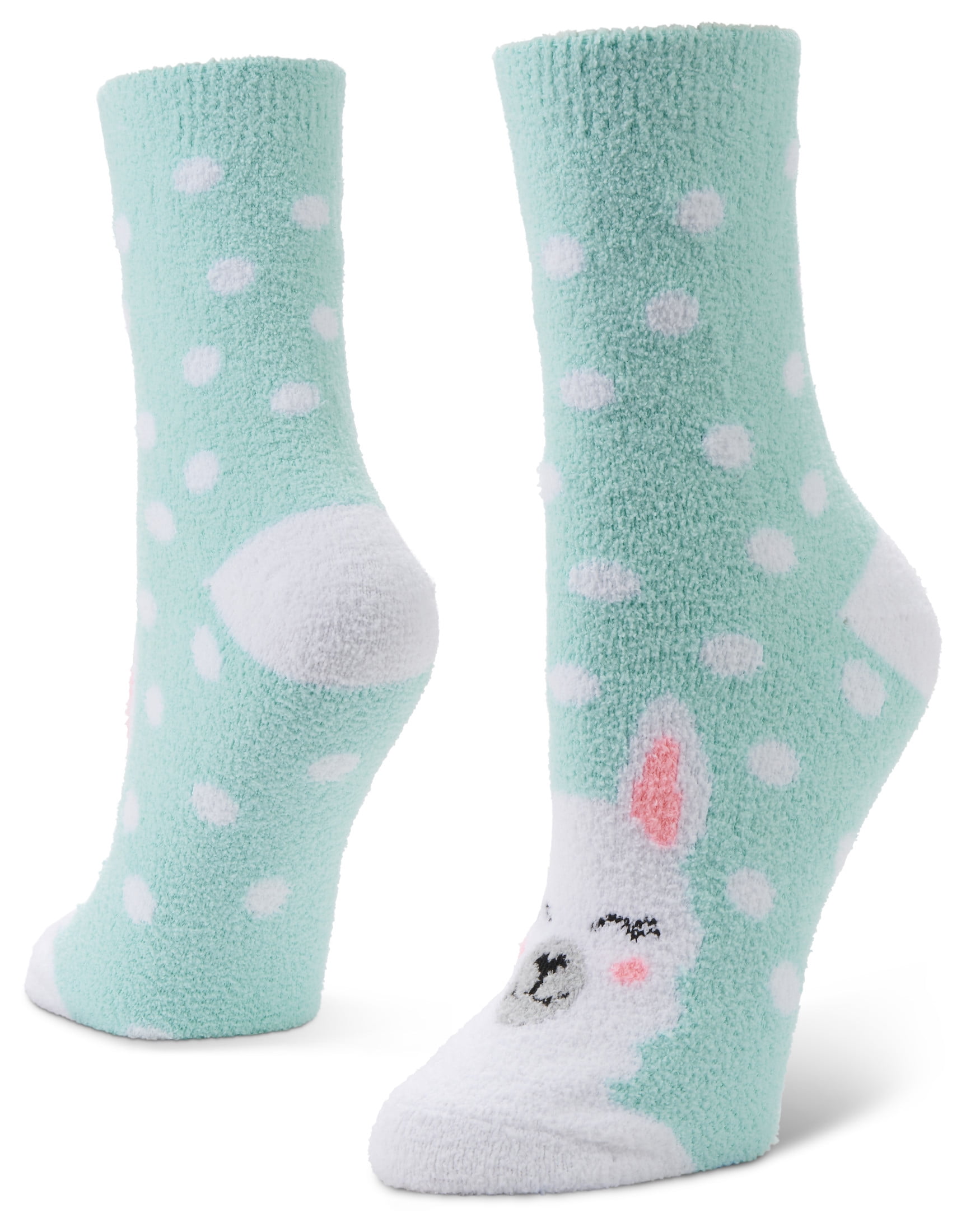 Airplus Fall Spa Aloe Llama Crew Sock Medium - Walmart.com