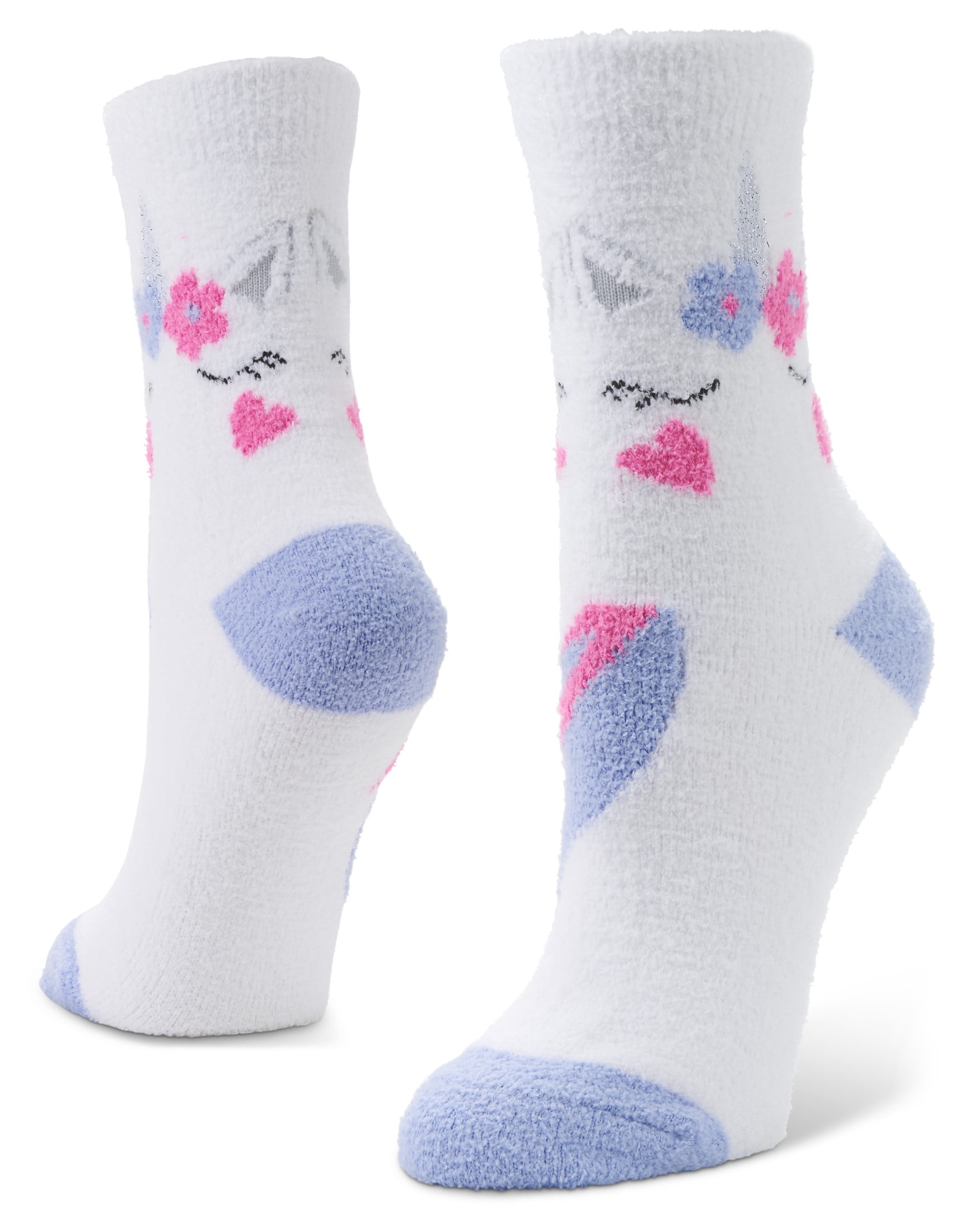 Airplus Aloe Infused Spa Crew Socks - women's Size 5-10 - Walmart.com
