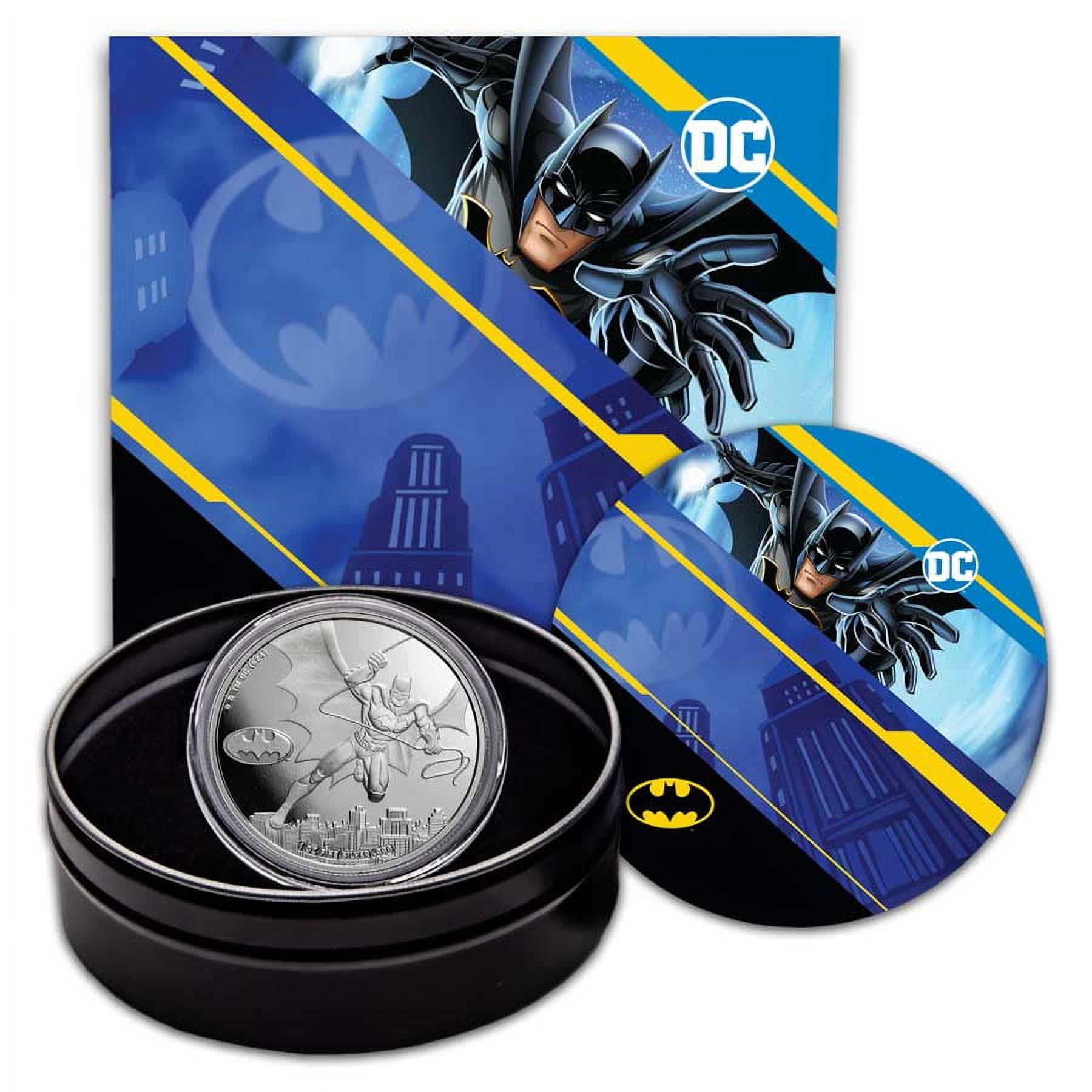 2024 Samoa 1 oz Silver DC Comics Batman Proof - Walmart.com