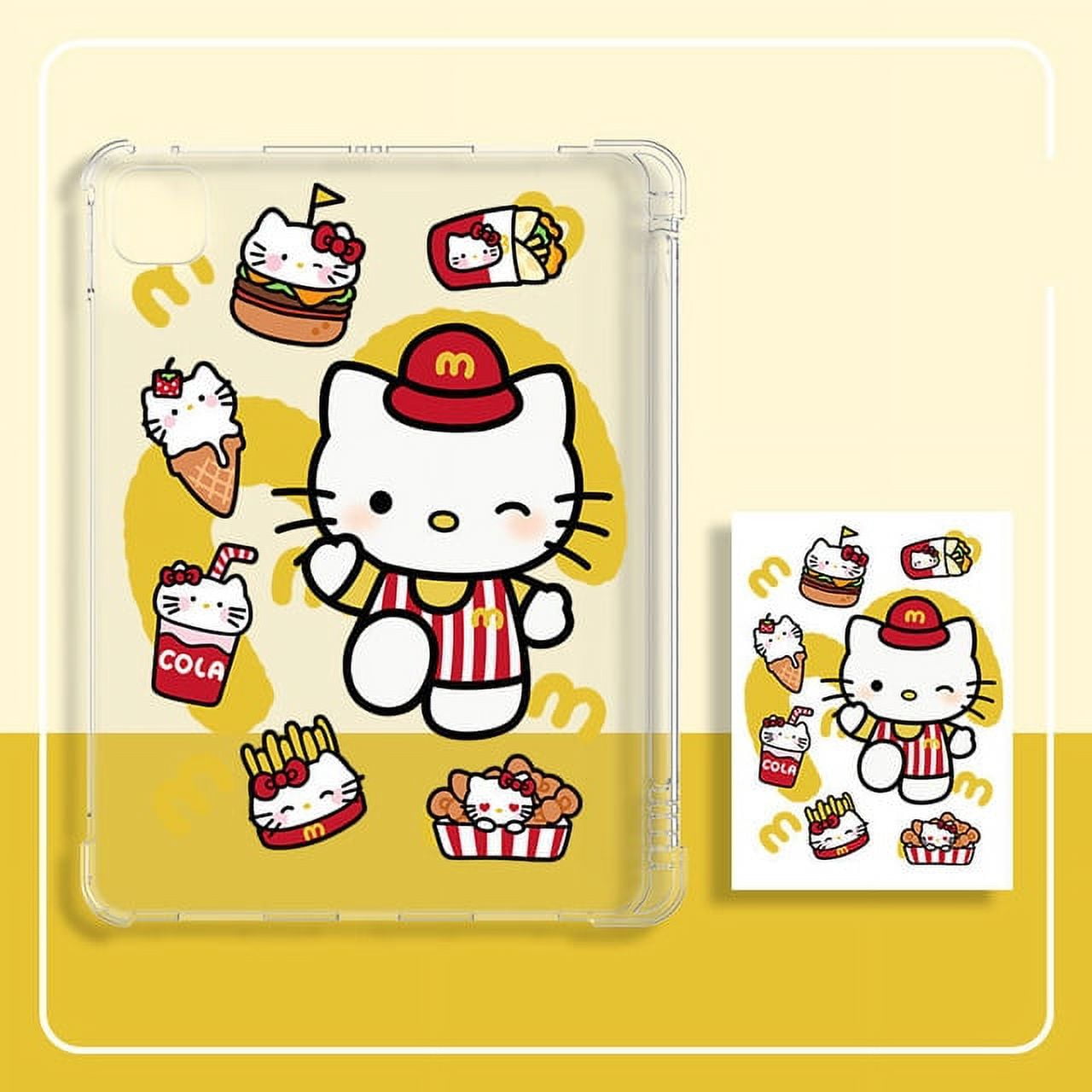 2024 Sanrio Cute Hello Kitty Case for IPad 7/8/9th Gen 10.2 Case Air 4 ...