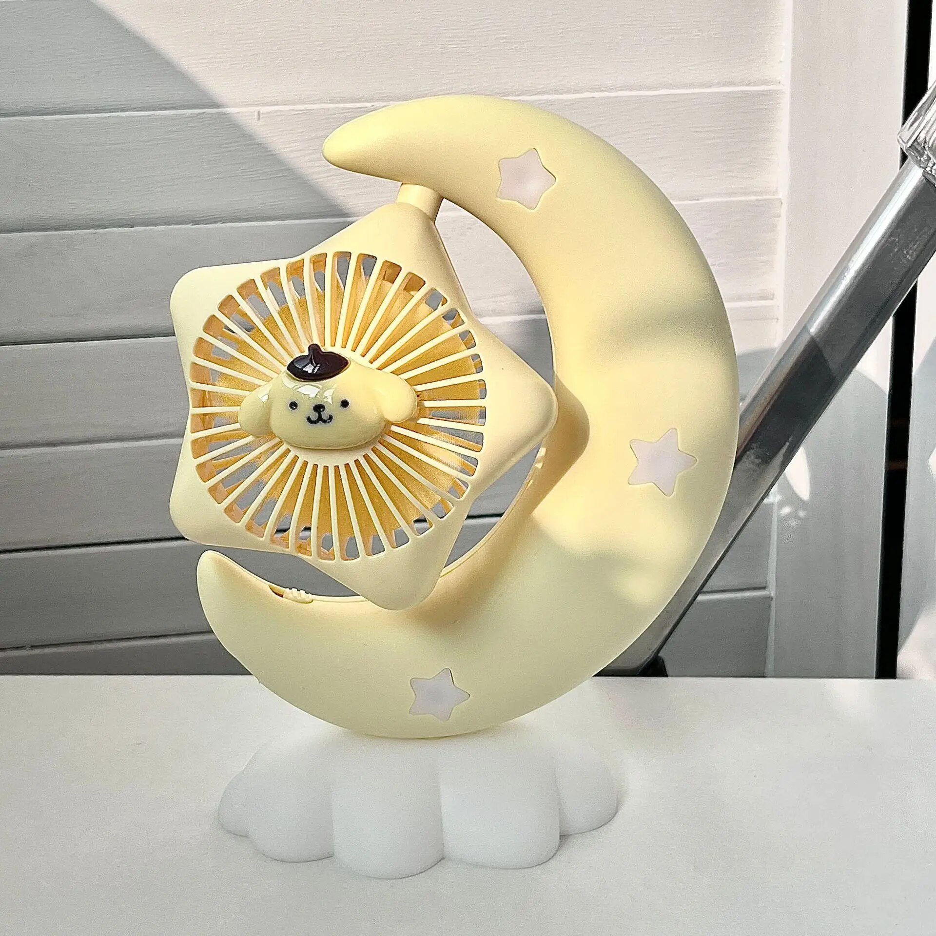 2024 Sanrio Electric Fan Kawaii Cinnamoroll My Melody Pompompurin ...
