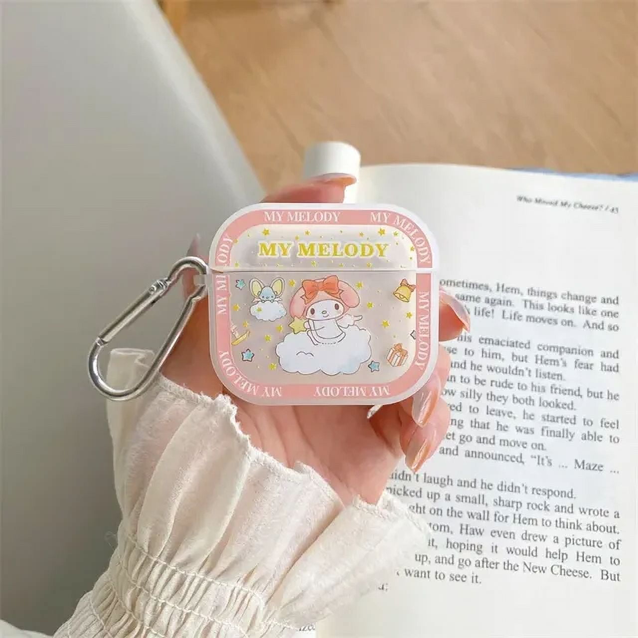 2024 Sanrio Hello Kitty Kuromi Transparent Clear Pattern Case For ...
