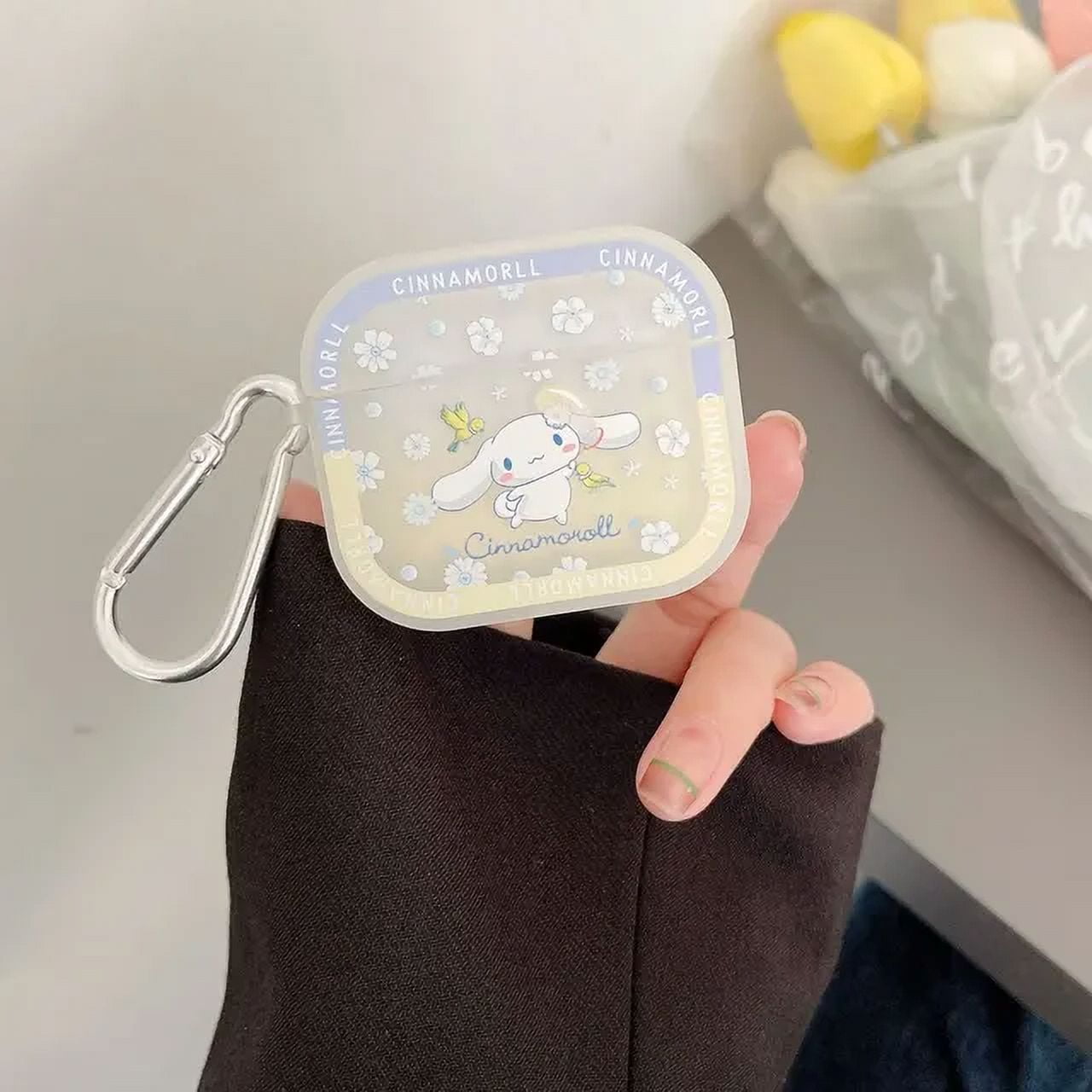 2024 Sanrio Hello Kitty Kuromi Transparent Clear Pattern Case For ...