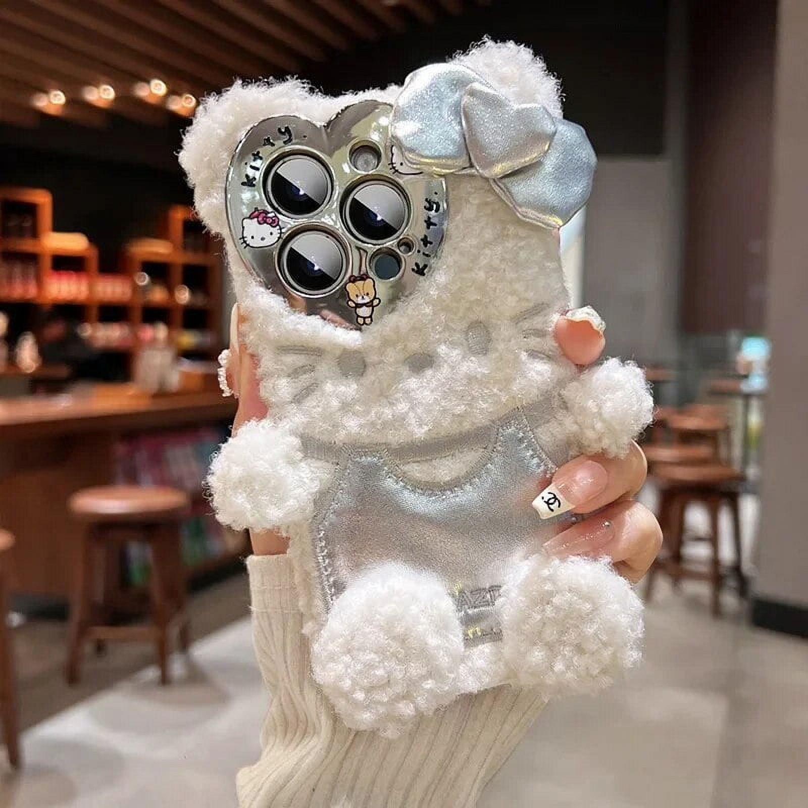 2024 Sanrio Hello Kitty Mobile Phone Plush IPhone 14 Pro Cases Iphone ...