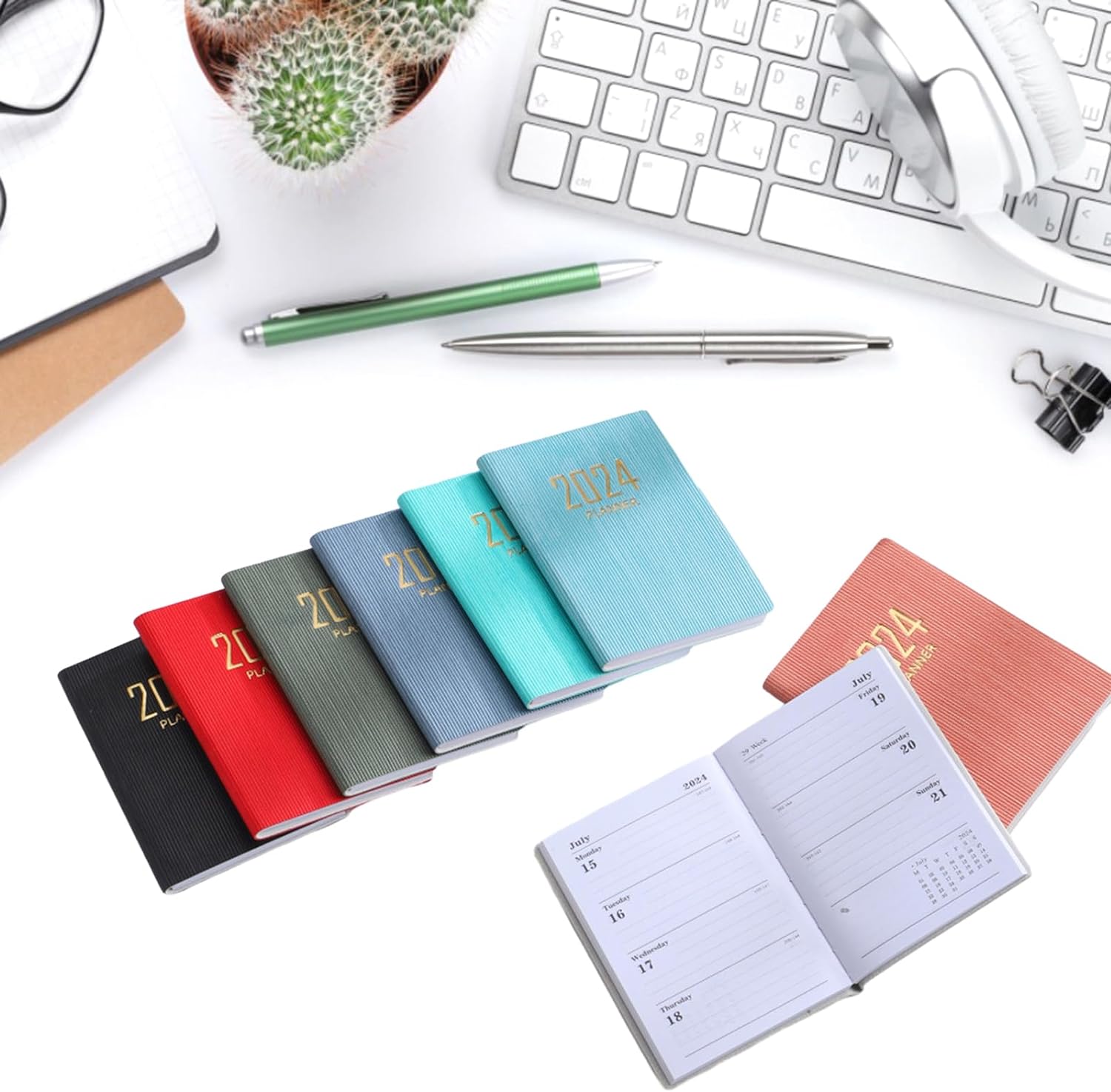 2024 Schedule Notebook Journaling Notebooks Schedule Notepads Daily ...