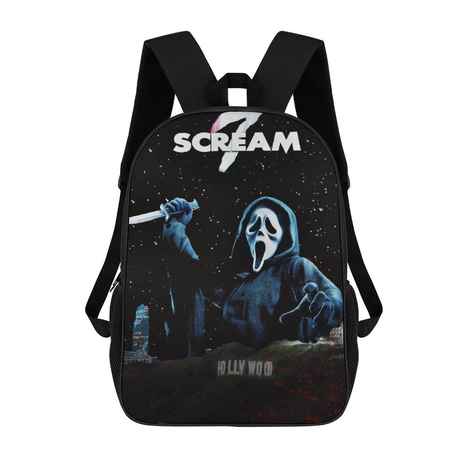 2024 Scream Ghostface Backpack Casual Daypack School Bag Satchel ...