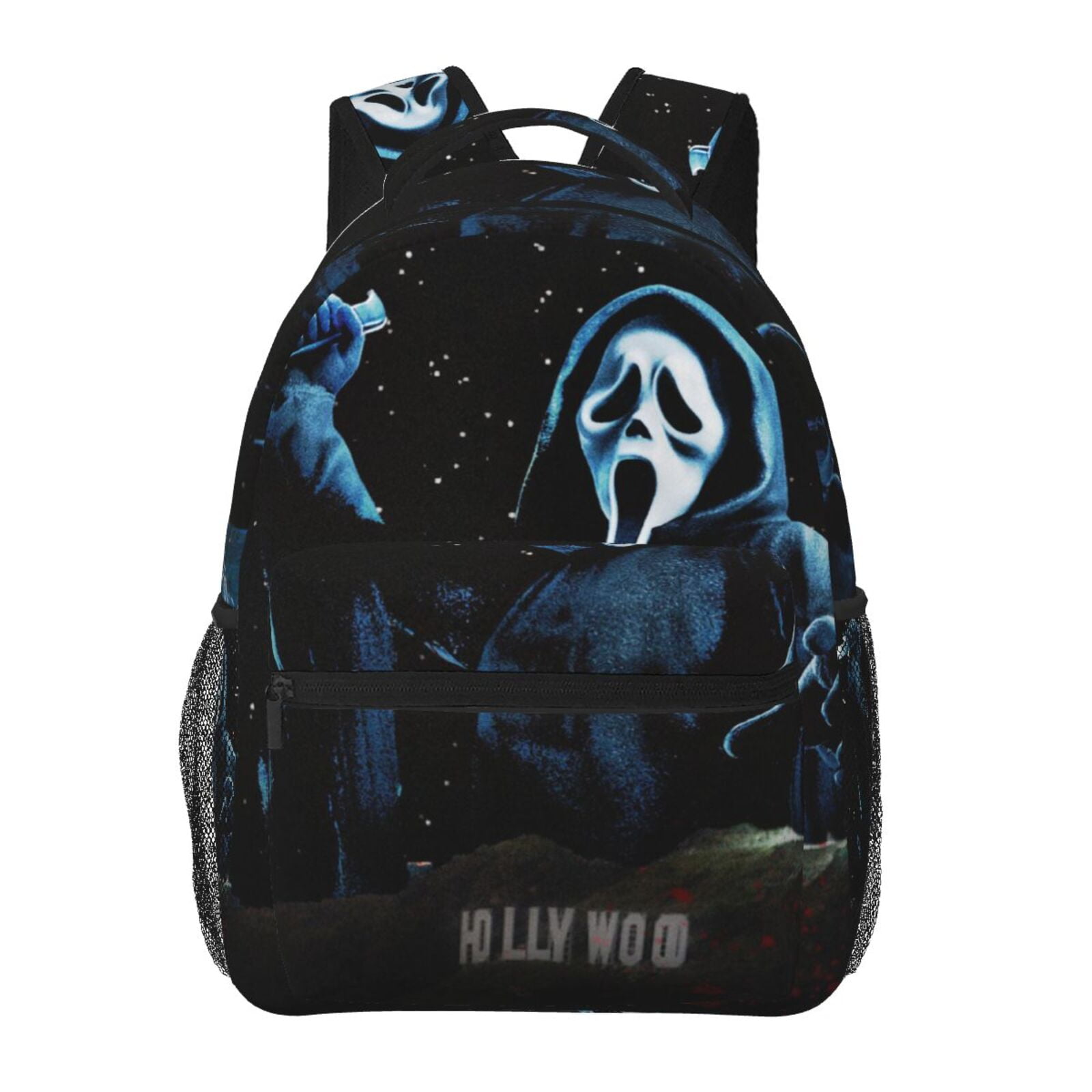 2024 Scream Ghostface Casual Backpack Schoolbag Large Capacity Daypack ...