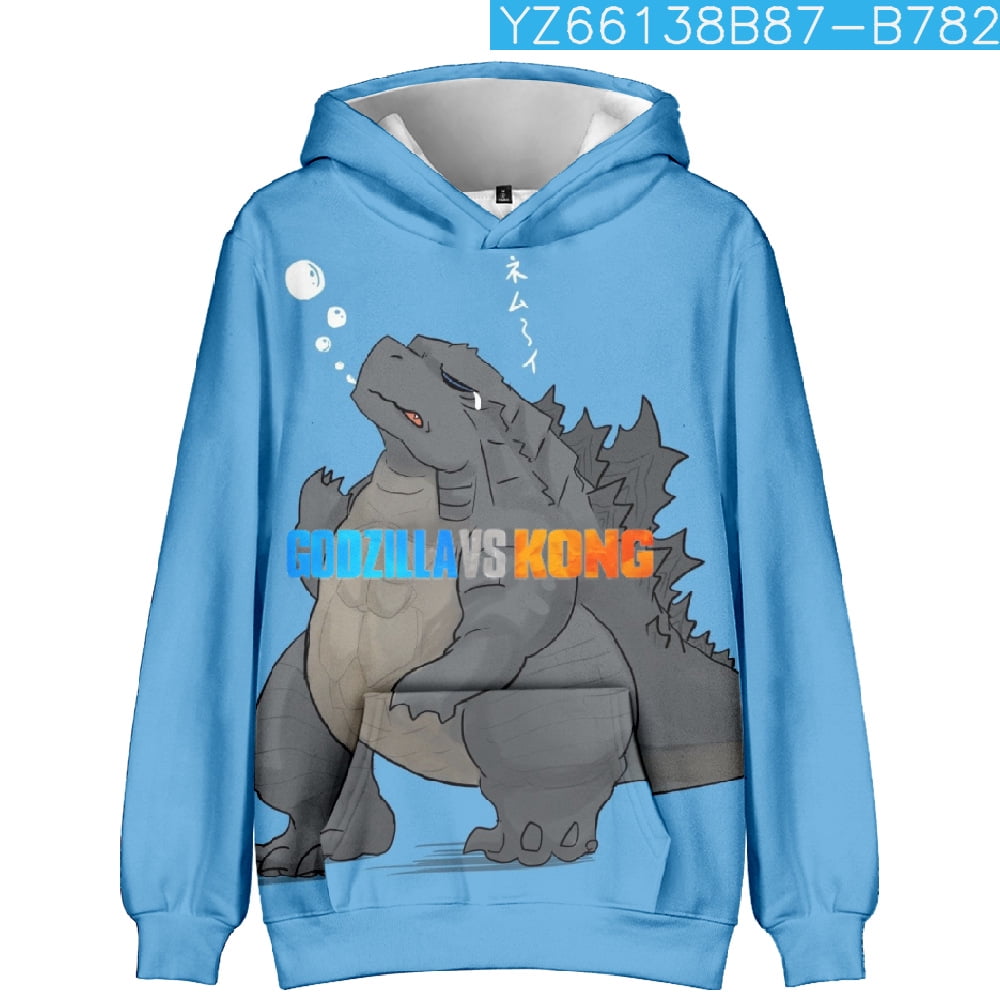 2024 Selling new Godzilla wars King Kong surrounding children's hooded ...