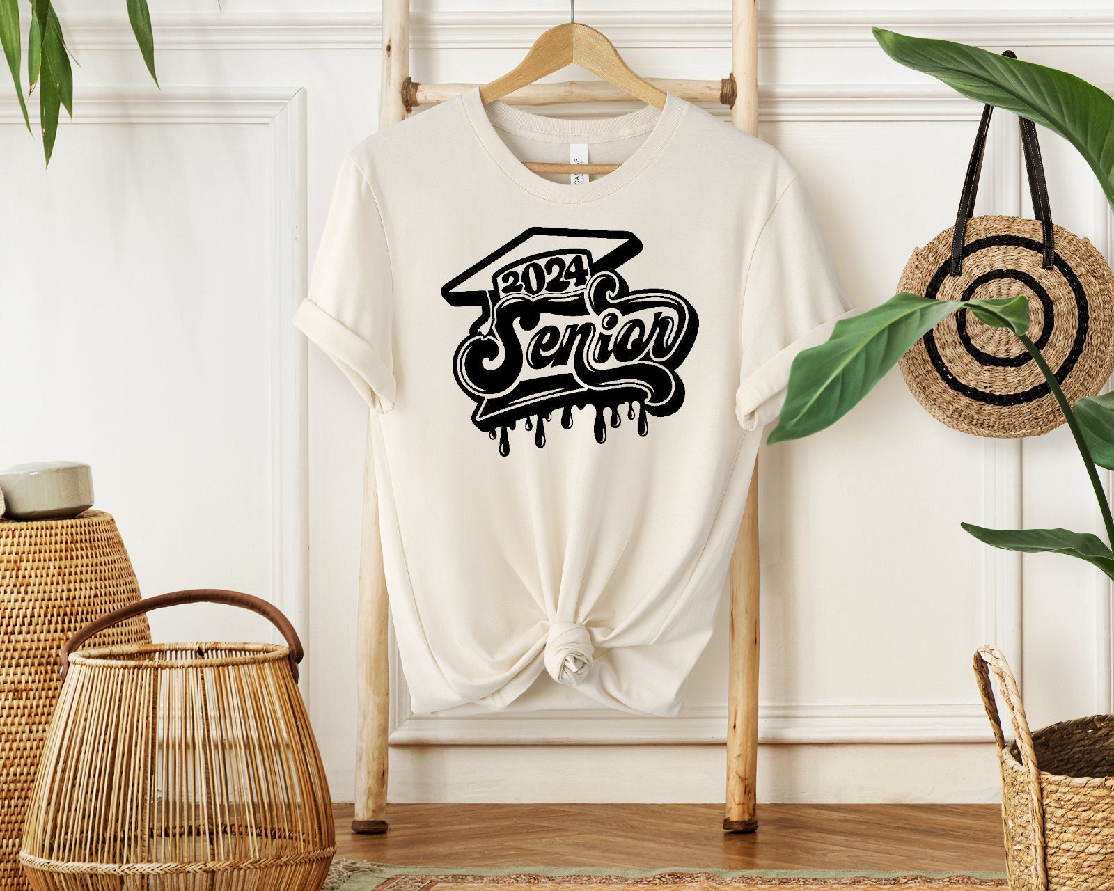 2024 Senior Shirt, Cute Graduation Gift, Class of 2024 Shirt, High ...