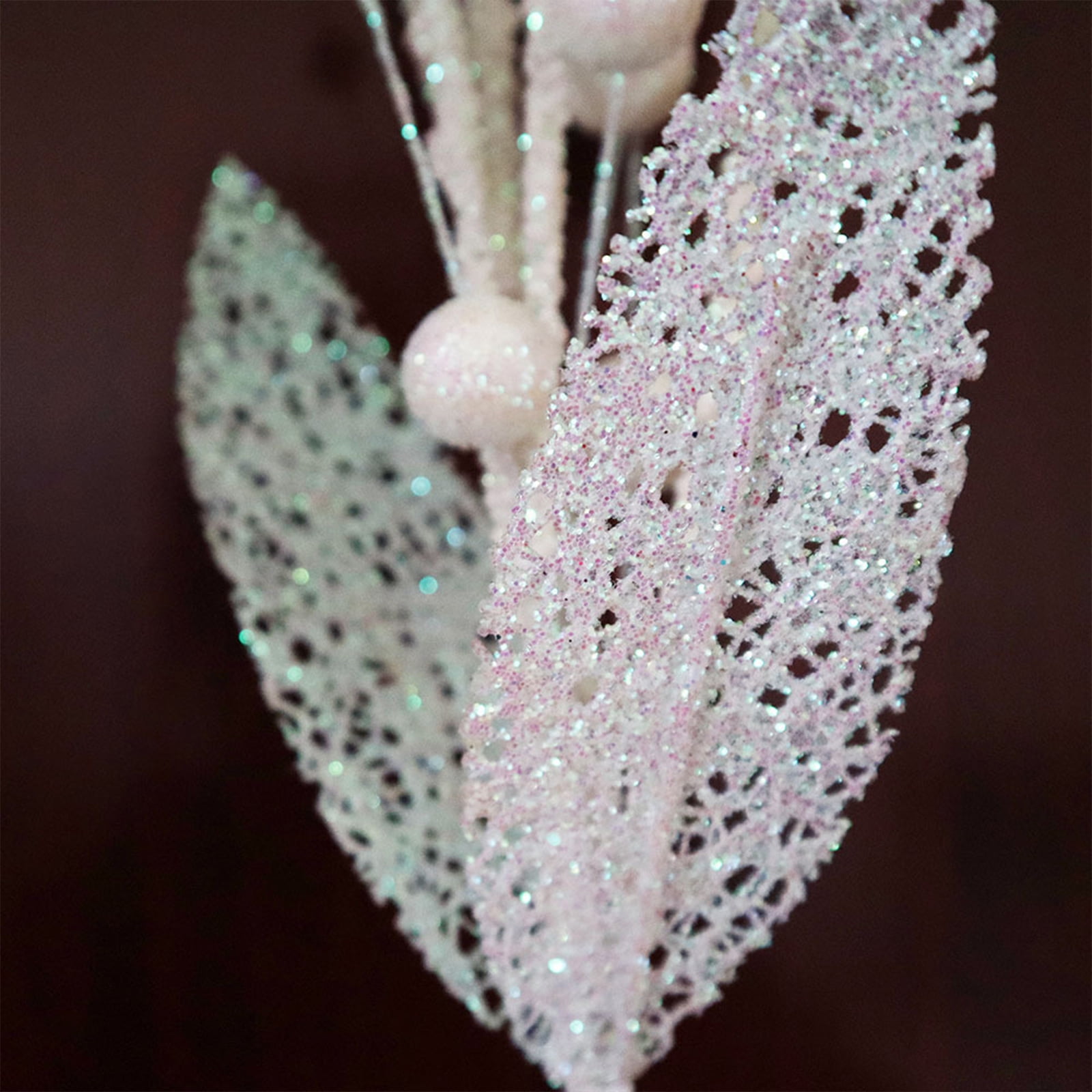 2024 Simulation plant sticky powder berry branch black 60cm foam sticky ...