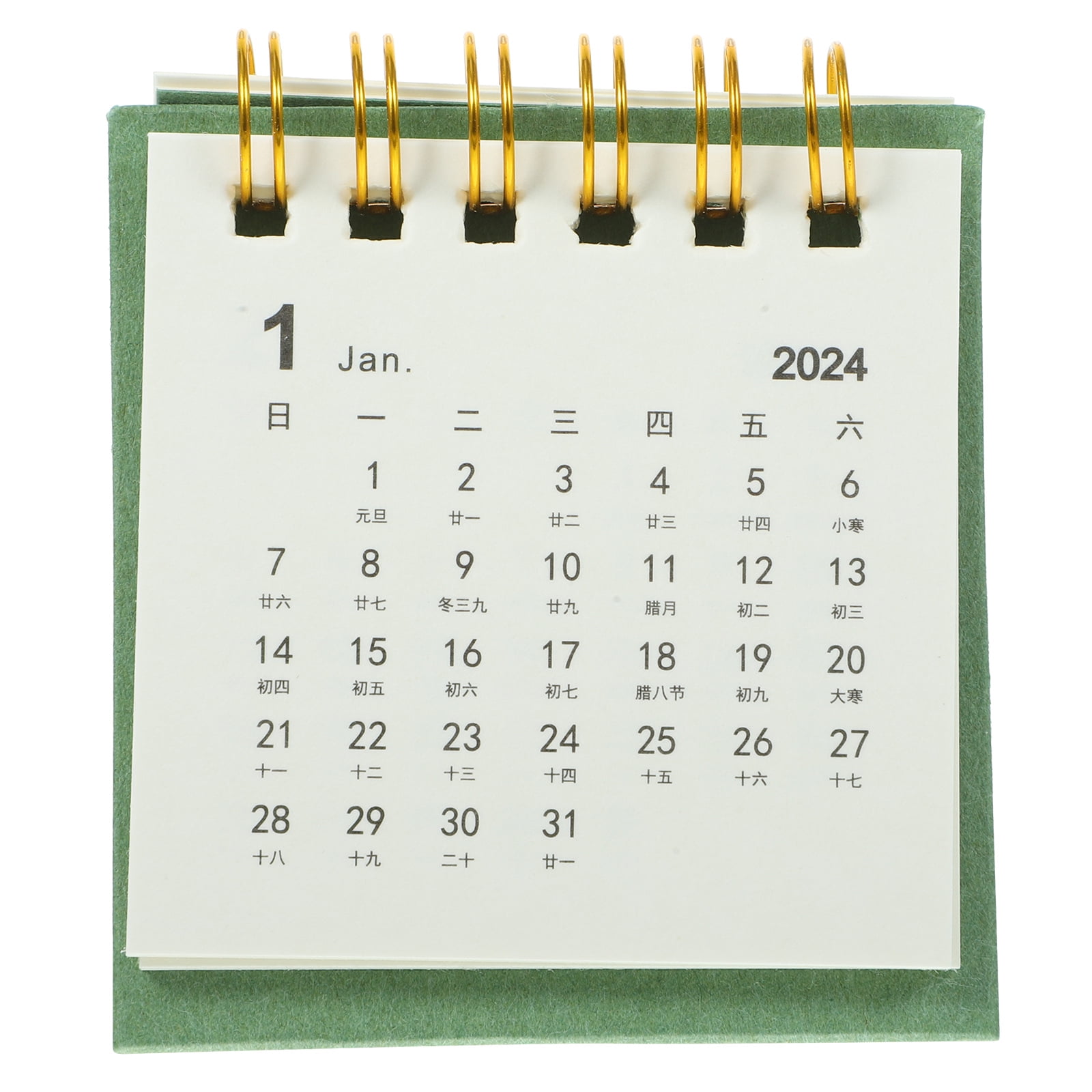 Decorative Standing Calendar for Daily and Monthly Home Use 1 Set ...