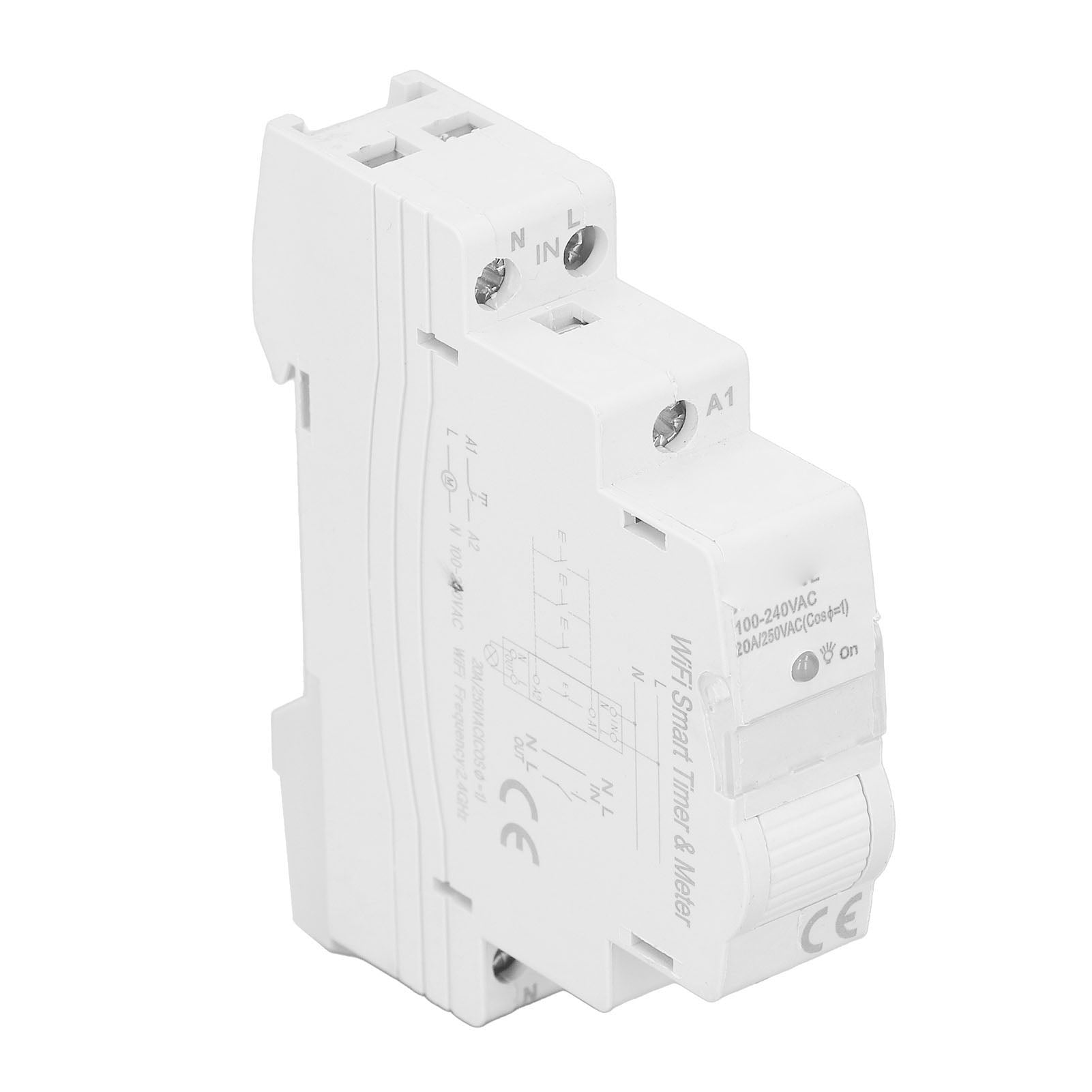 2024 Smart Energy Monitor Switch Meter Smart Power Meter Switch with ...
