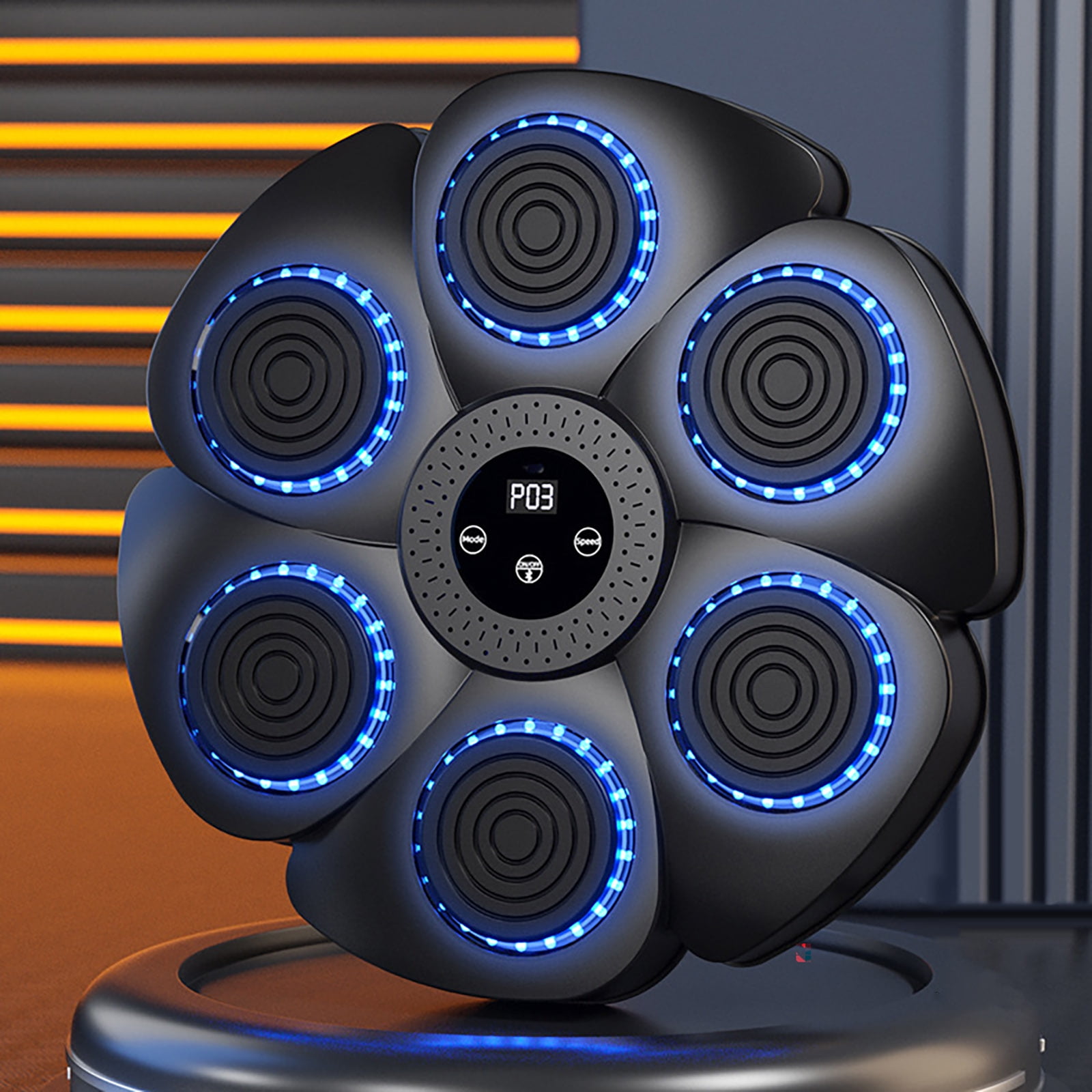 2024 Smart Music Boxing Machine with Gloves, Wall-Mounted Electronic ...