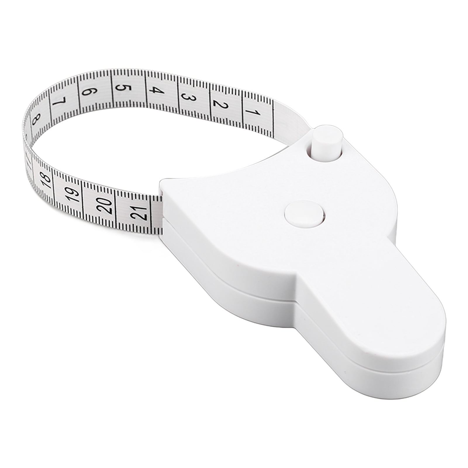 2024 Soft Tape Measure Retractable Double Scale Flexible Ruler Body ...