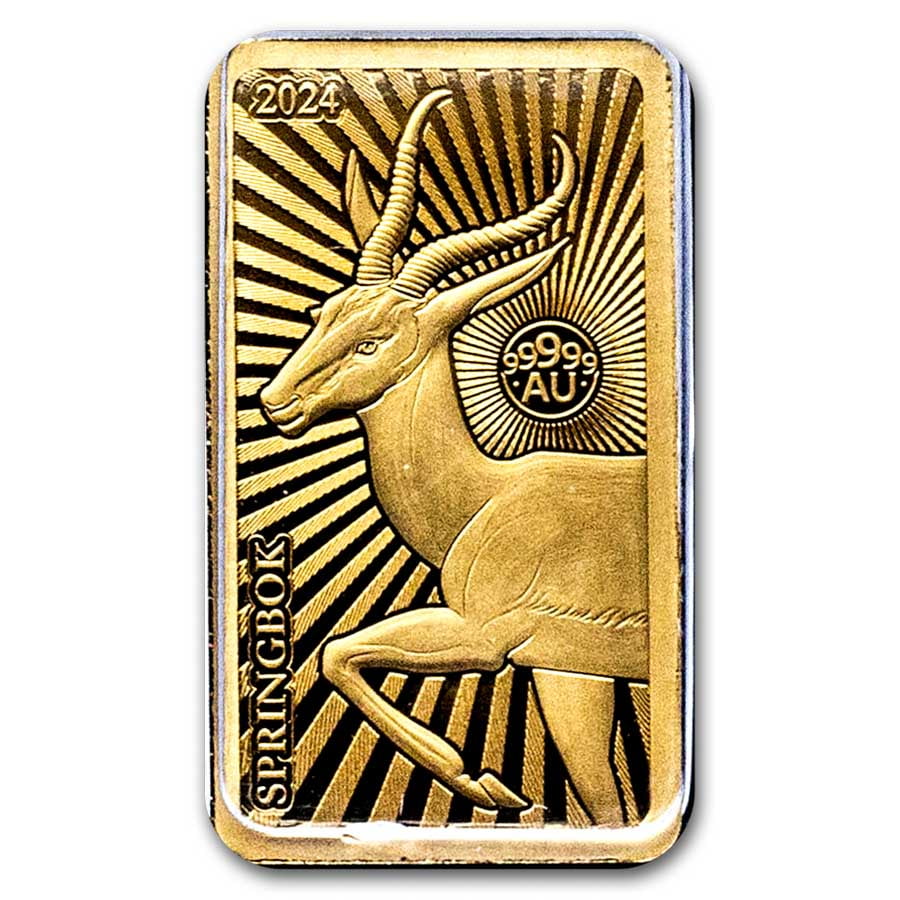 2024 Solomon Islands 1/100 oz Gold Springbok - Walmart.com