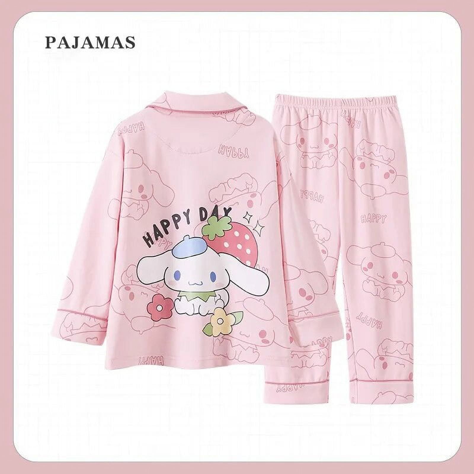 2024 Spring Kids Sleepwear Miniso Kawaii Anime Kuromi My Melody ...