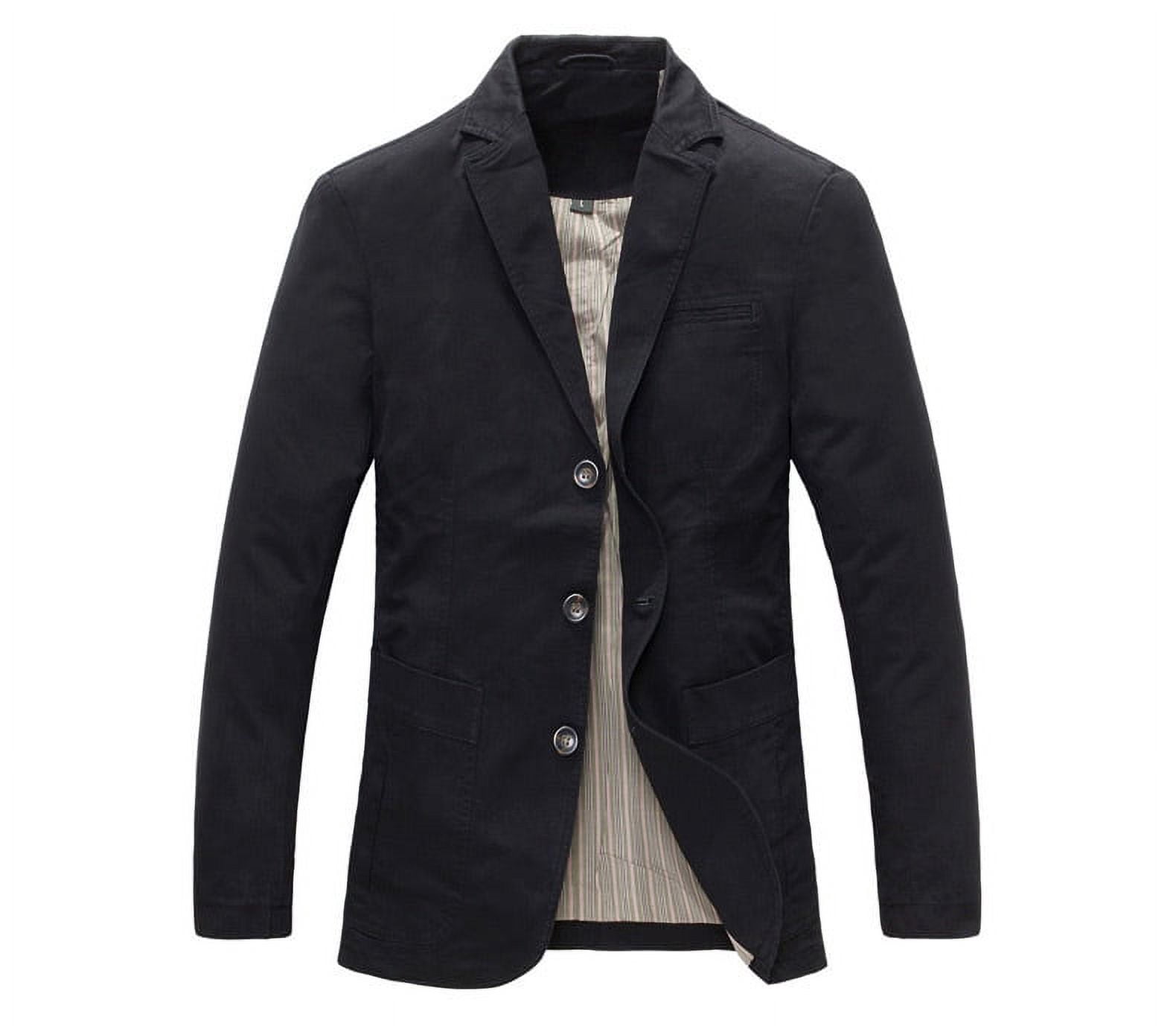 2024 Spring Men Cotton Casual Blazer Men's Brand Jacket Blazers Mens ...