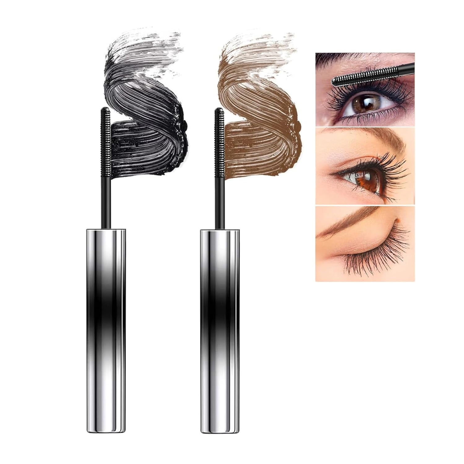 Metal Mascara, 3d Curling Eyelash Iron Mascara, Curling Iron Mascara ...