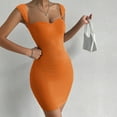 2024 Springsummer New Womens Clothing Sexy Nightclub Skirt Sleeveless Knitted Hip Spaghetti