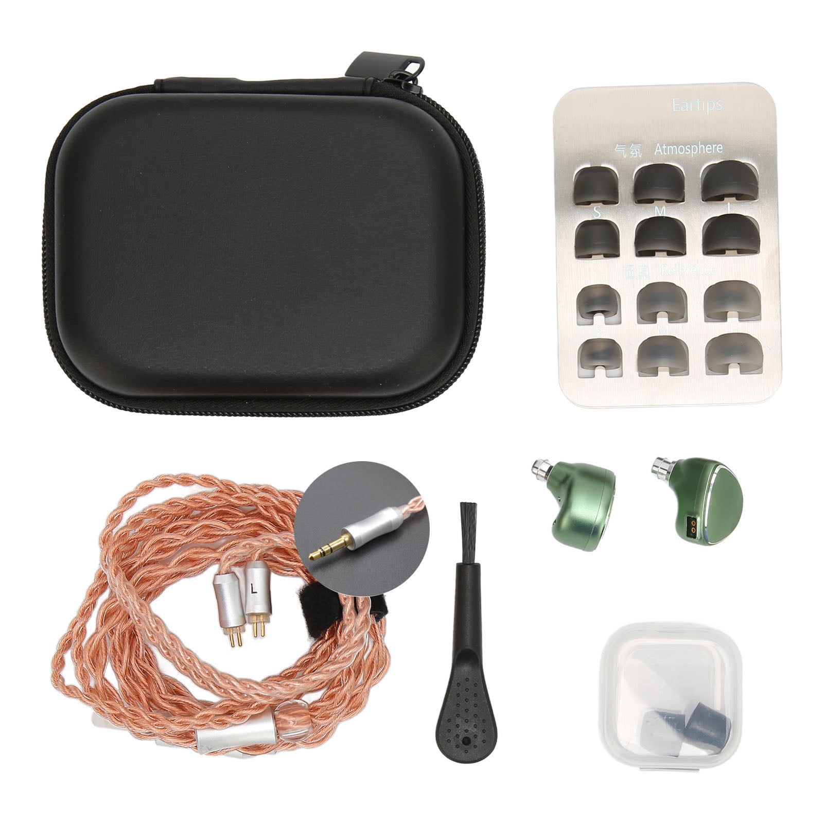 2024 Spring2 HiFi Ear Monitor IEM Equipped Advanced Hybrid Triple BA ...