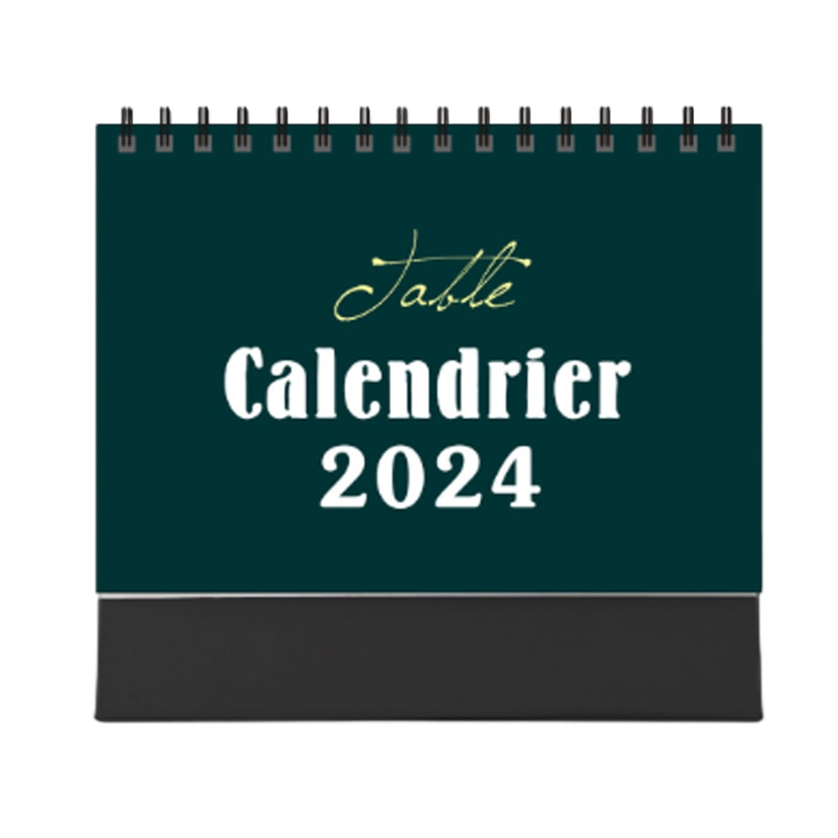 2024 Standing Flip Desk French Calendar, Jan. 2024 to Dec. 2024, 6.9" x ...