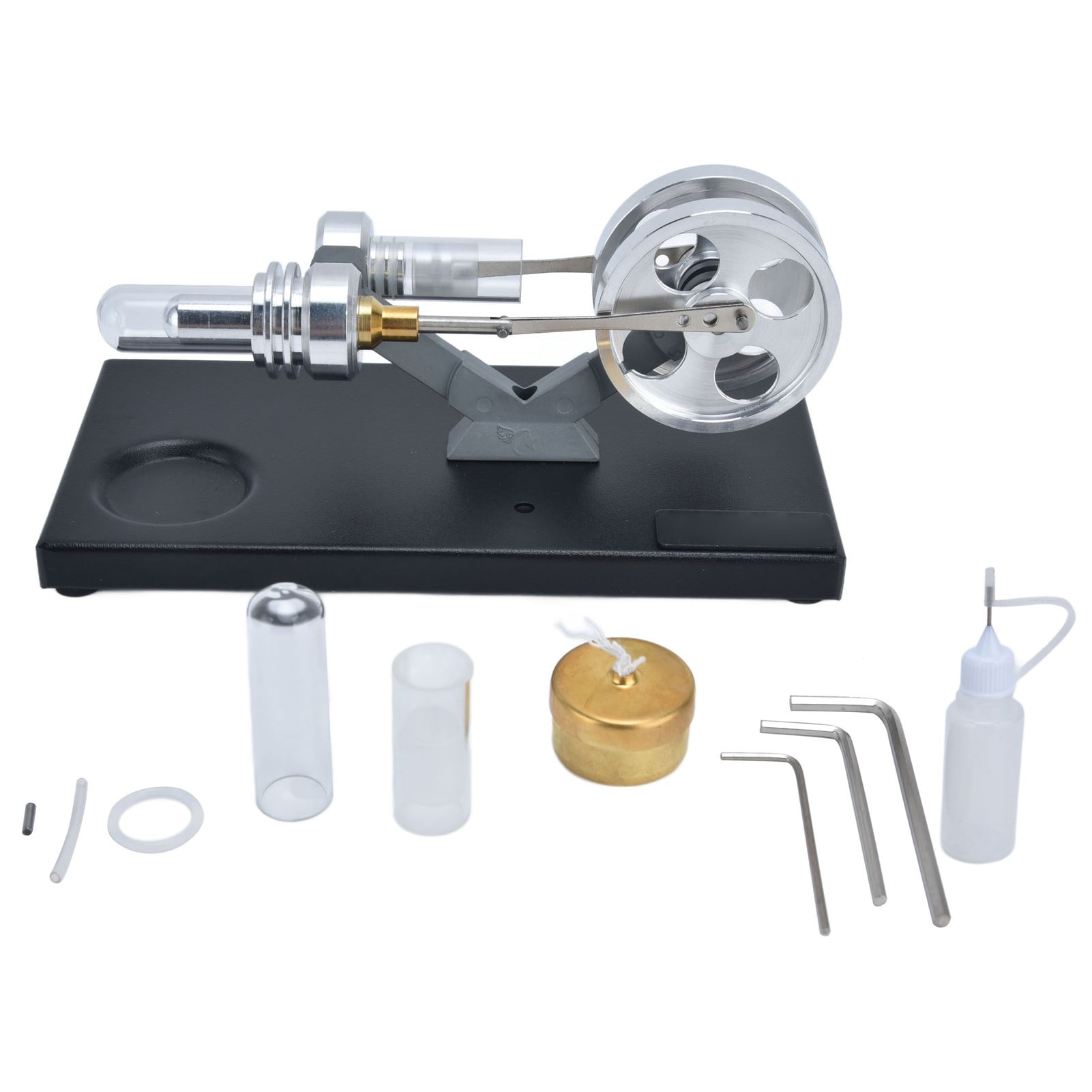 2024 Stirling Engine Model Aluminum Alloy Power Generator Model for ...