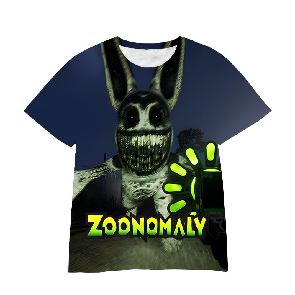 2024 Summer Kids Cartoon Tops Tees 3D Printed Zoonomaly T-shirt ...