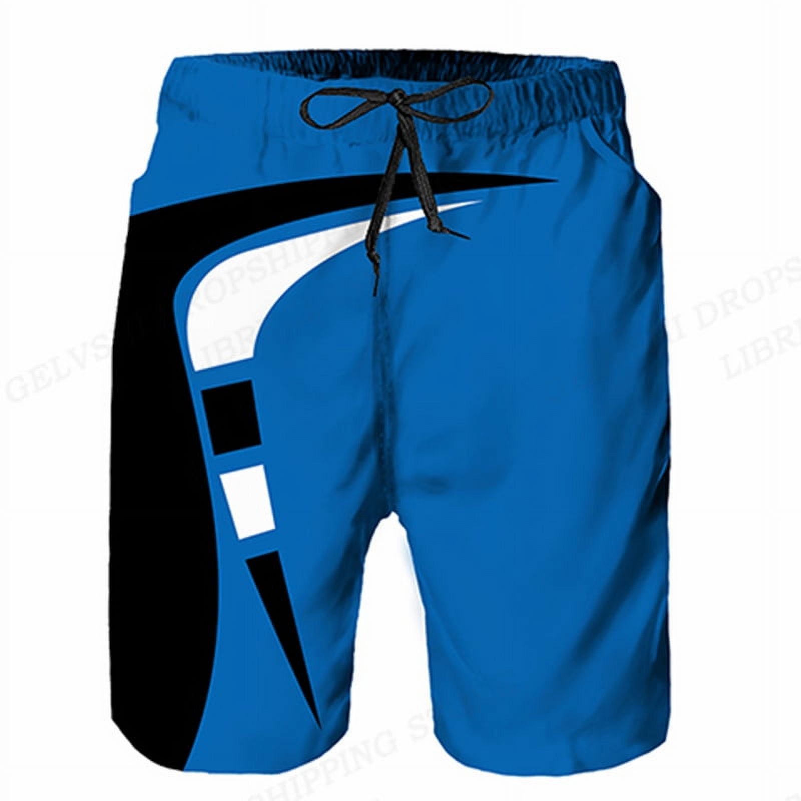 2024 Summer Men's Swimwear Shorts Racing Beach Shorts Motorcycle Swim ...