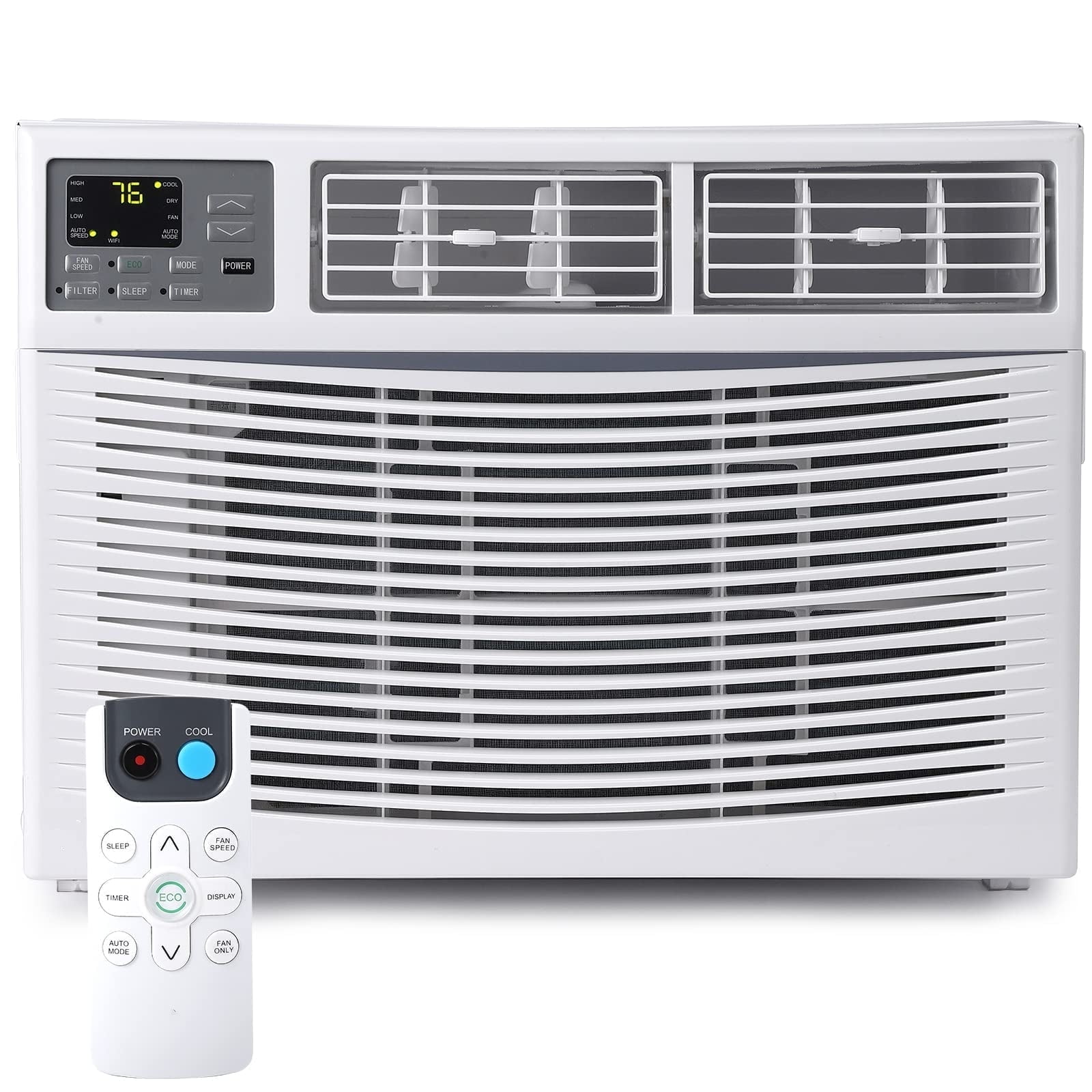 2024 Summer 10,000 BTU Window AC, Fast Cooling for 450 Sq.Ft., Auto ...