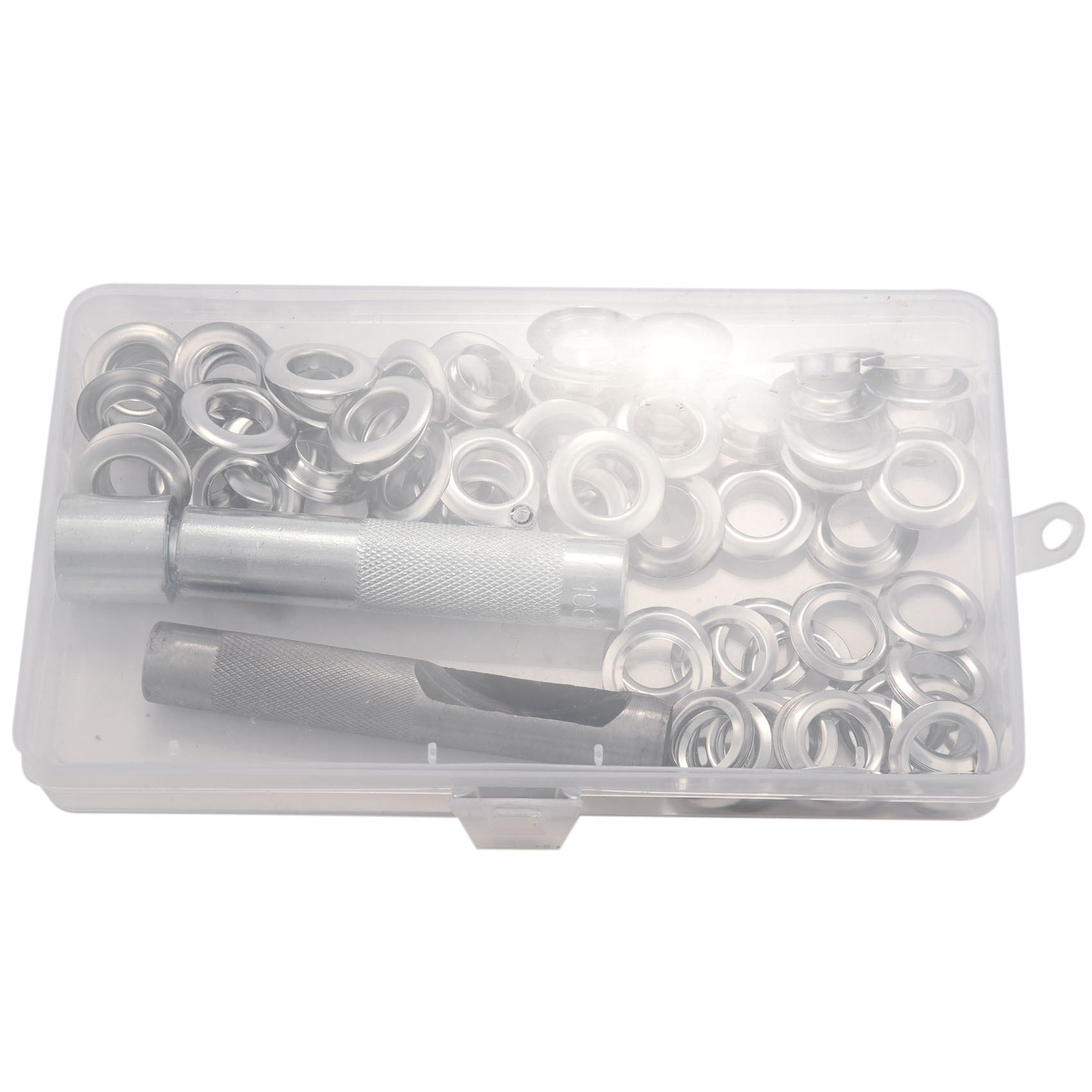 2024 TOP! 100Pcs Punch Grommets And Awning Tent Tarp Repair Kit Hole ...