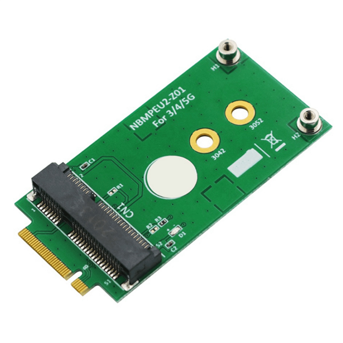 2024 TOP! 2X NGFF M.2 B Key Interface to Mini PCI-E MPCIE Wireless Adapter Card for 5G 4G 3G LTE ...