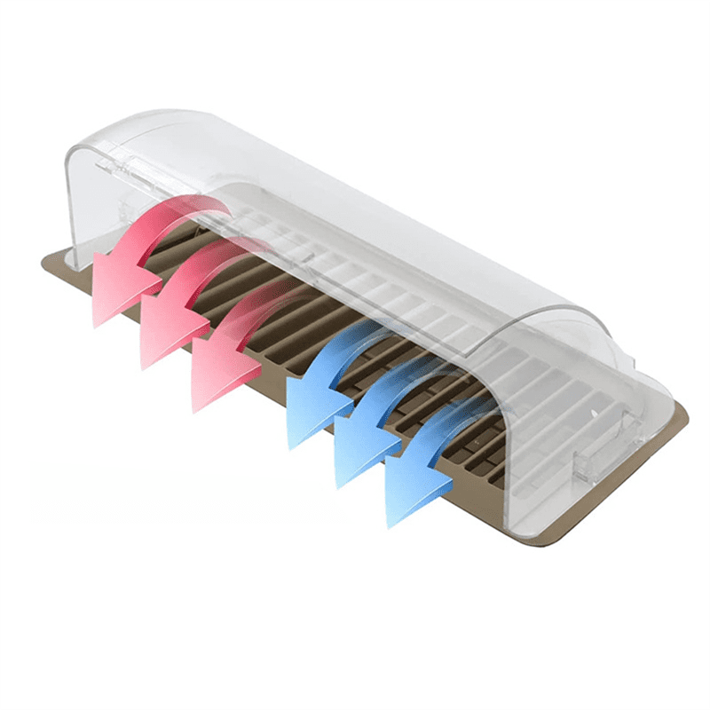 2024 TOP! Adjustable Magnetic Air Deflector Easy Adjust Between 8-14In ...