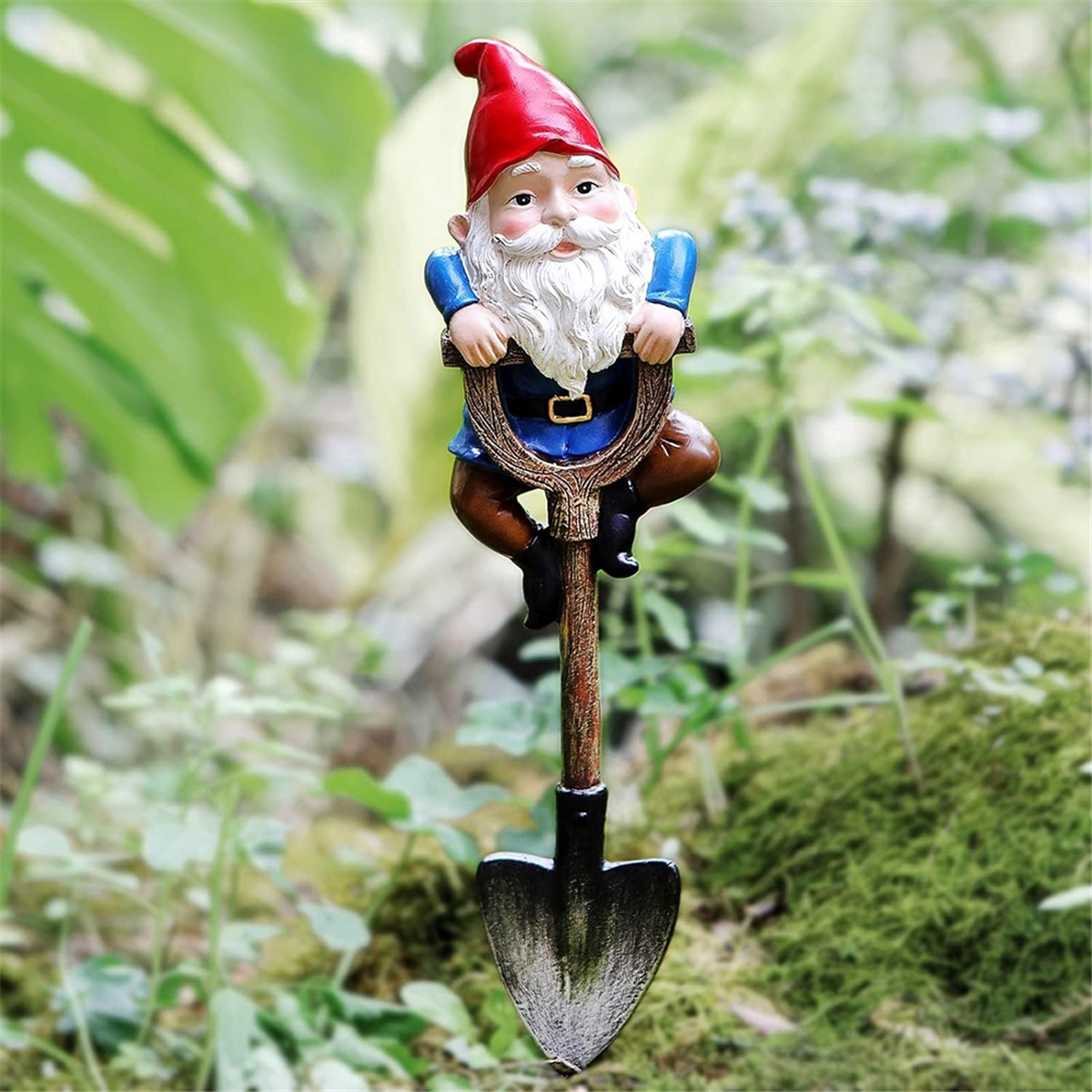 2024 TOP! Garden Gnomes Decorations for Yard, Funny Outdoor Statue Gift, Naughty Knome Standing ...