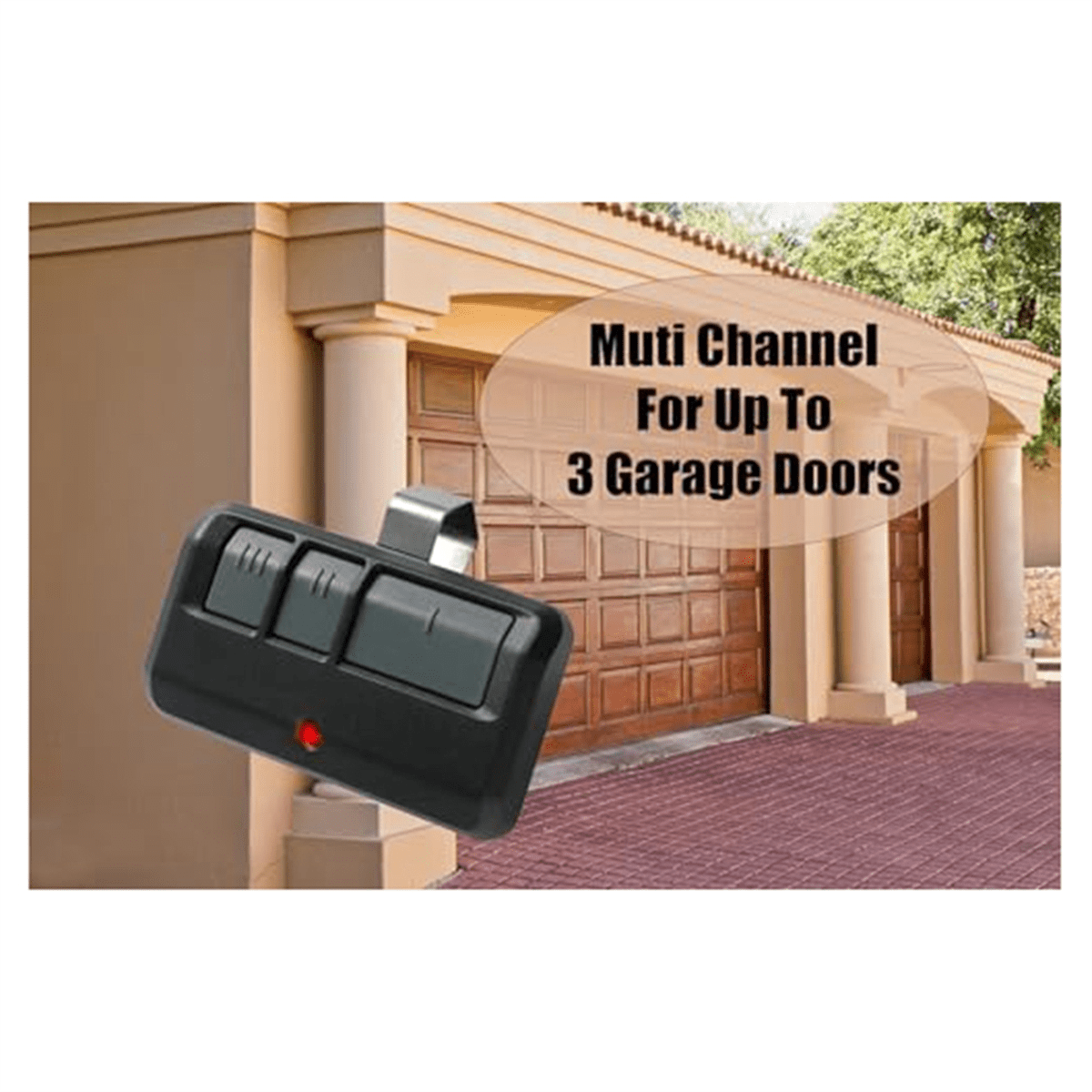 2024 TOP! Universal Garage Door Opener Remote for 893MAX 893LM 373LM ...