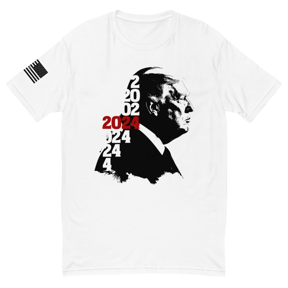 2024 - TRUMP - Short Sleeve T-shirt copy (White, 3XL) - Walmart ...