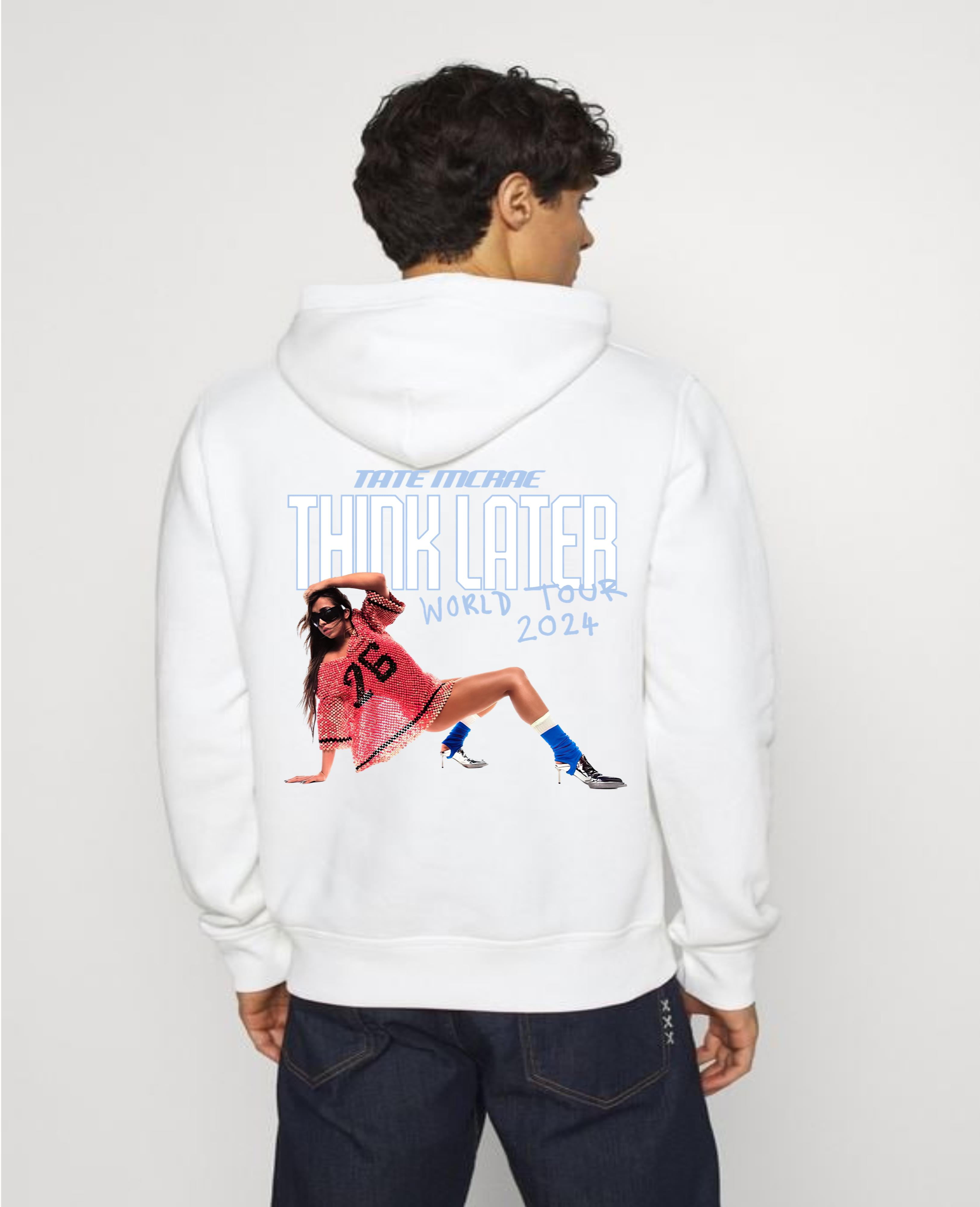 2024 Tate Mcrae Concert Sweatshirt, Tate Mcrae The Think Later World ...