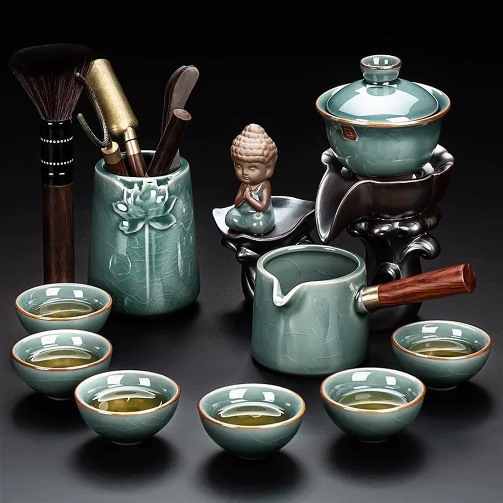 2024 Tea Cup Set Travel Tea Set Kung Fu Tea Set Chinese Tea Set Modern ...